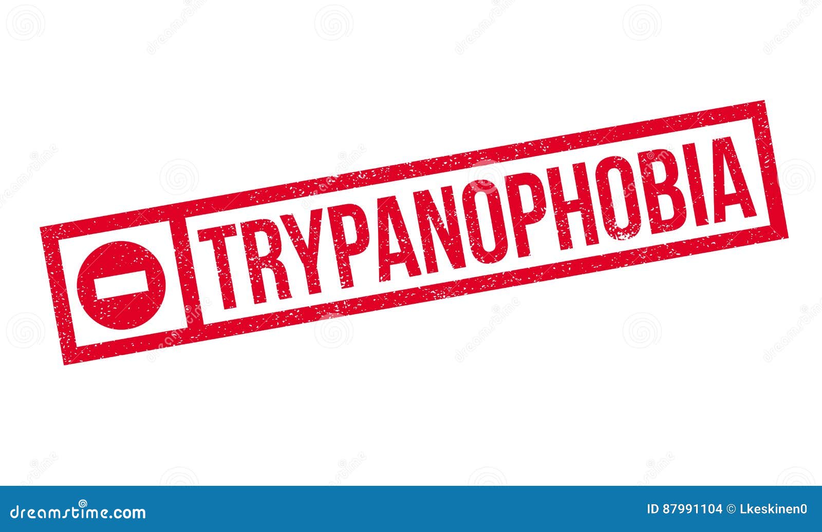 Trypanophobia-Furcht Vor Nadelstempel Stock Abbildung - Illustration ...
