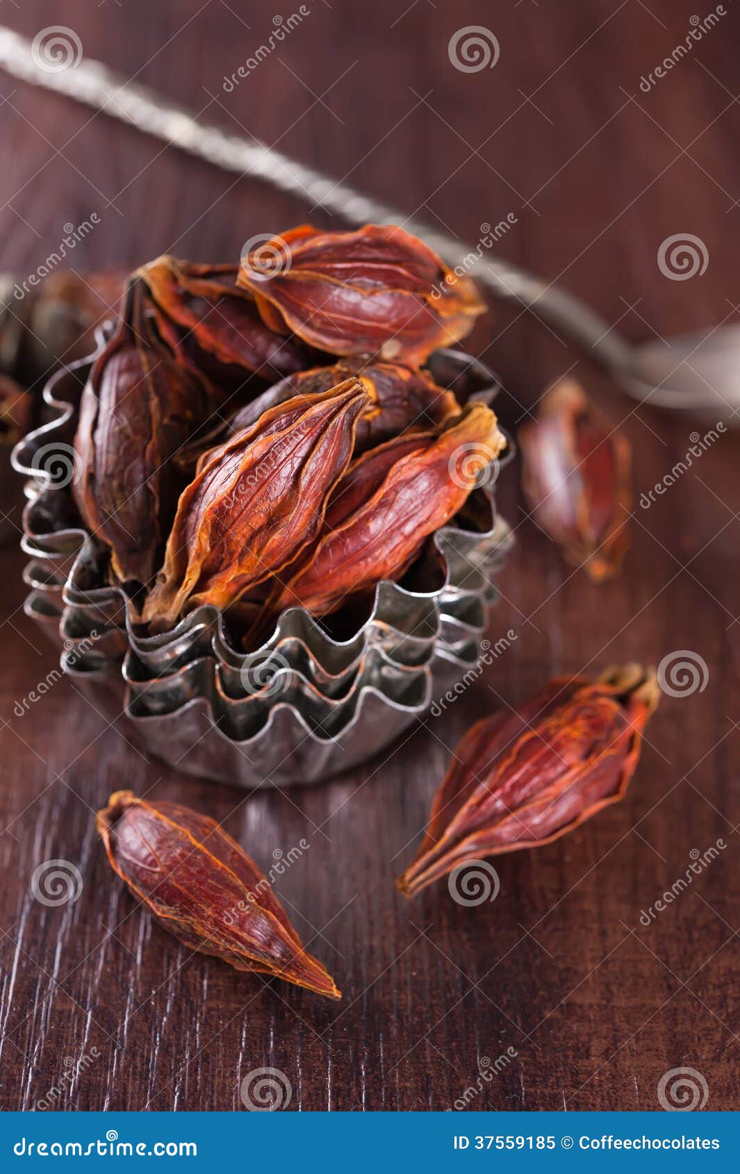 Tsaoko Ou Cao Guo De Amomum Do Fruto Imagem de Stock - Imagem de ...