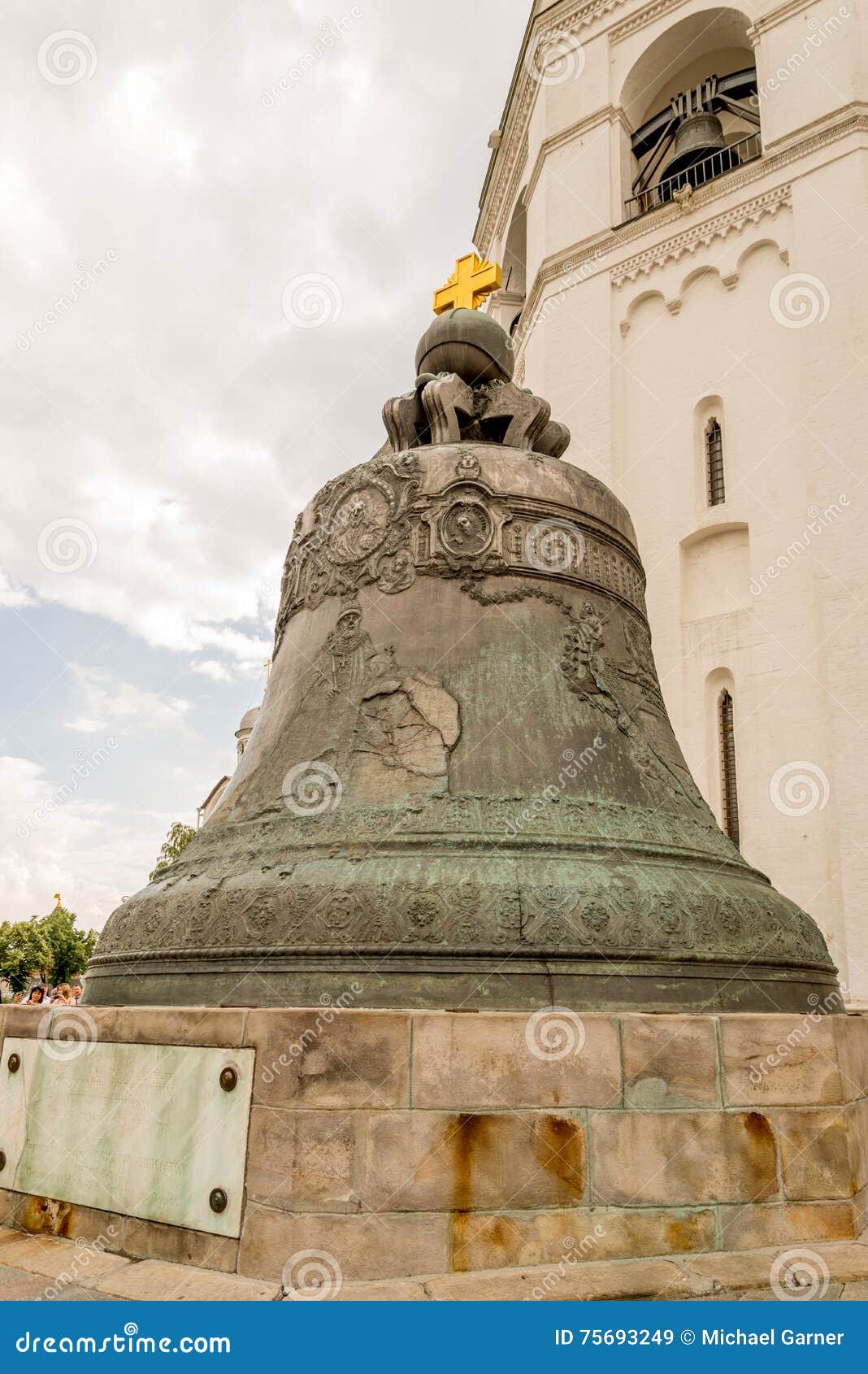 Tsar Bell, Kremlin, Moscow stock image. Image of kremlin - 75693249