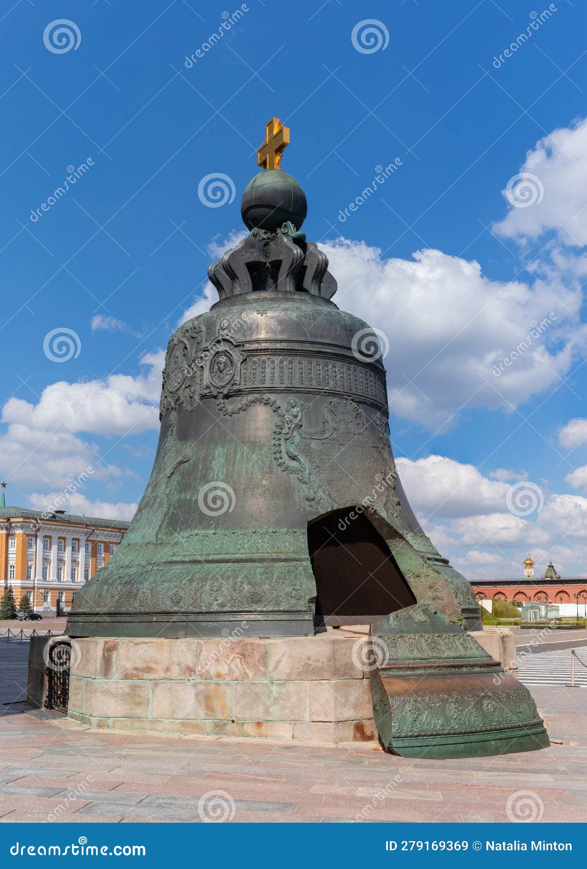 Tsar Bell Also Known As The Tsarsky Kolokol, Tsar Kolokol, Or Royal ...