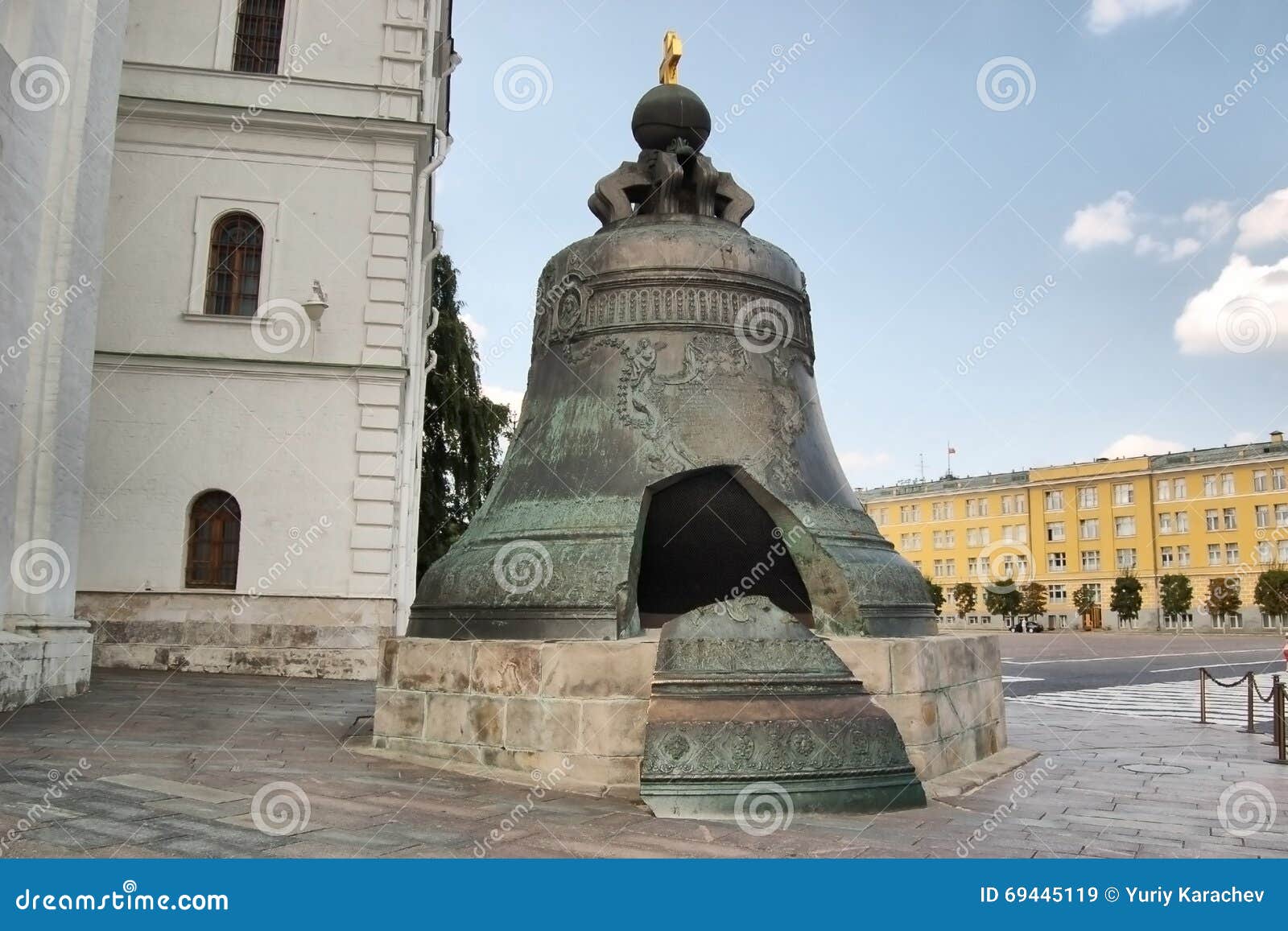 The Tsar Bell, Moscow Kremlin S Territory. Stock Image - Image of tsar ...