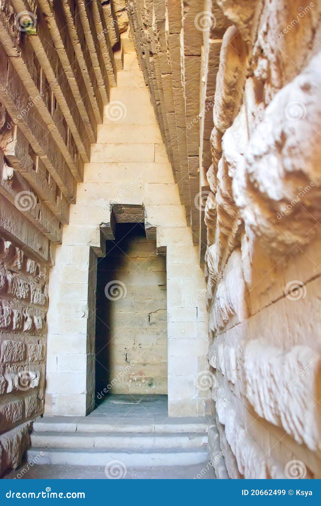 Dromos Entrance To Tholos Tomb Of Aegisthus In Mycenae, Greece Stock ...