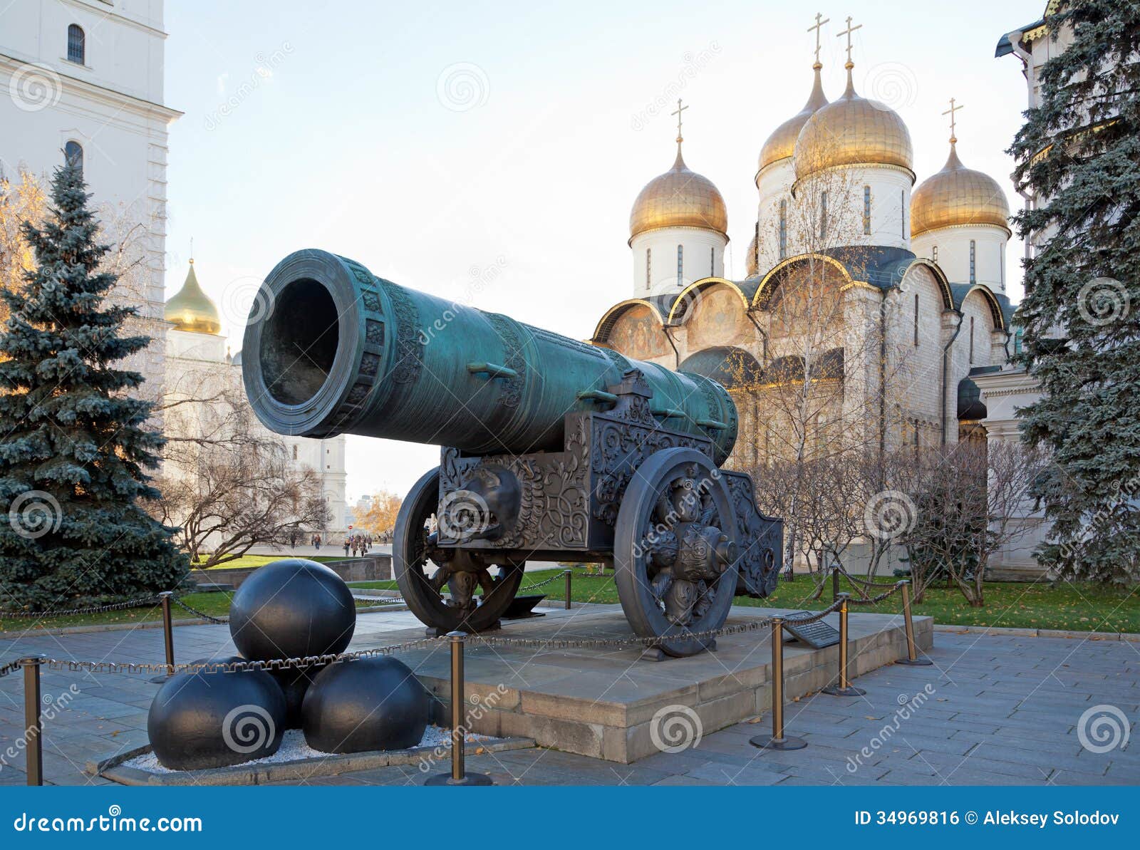 Tsar Pushka photo stock. Image du tsar, russie, canon - 34969816