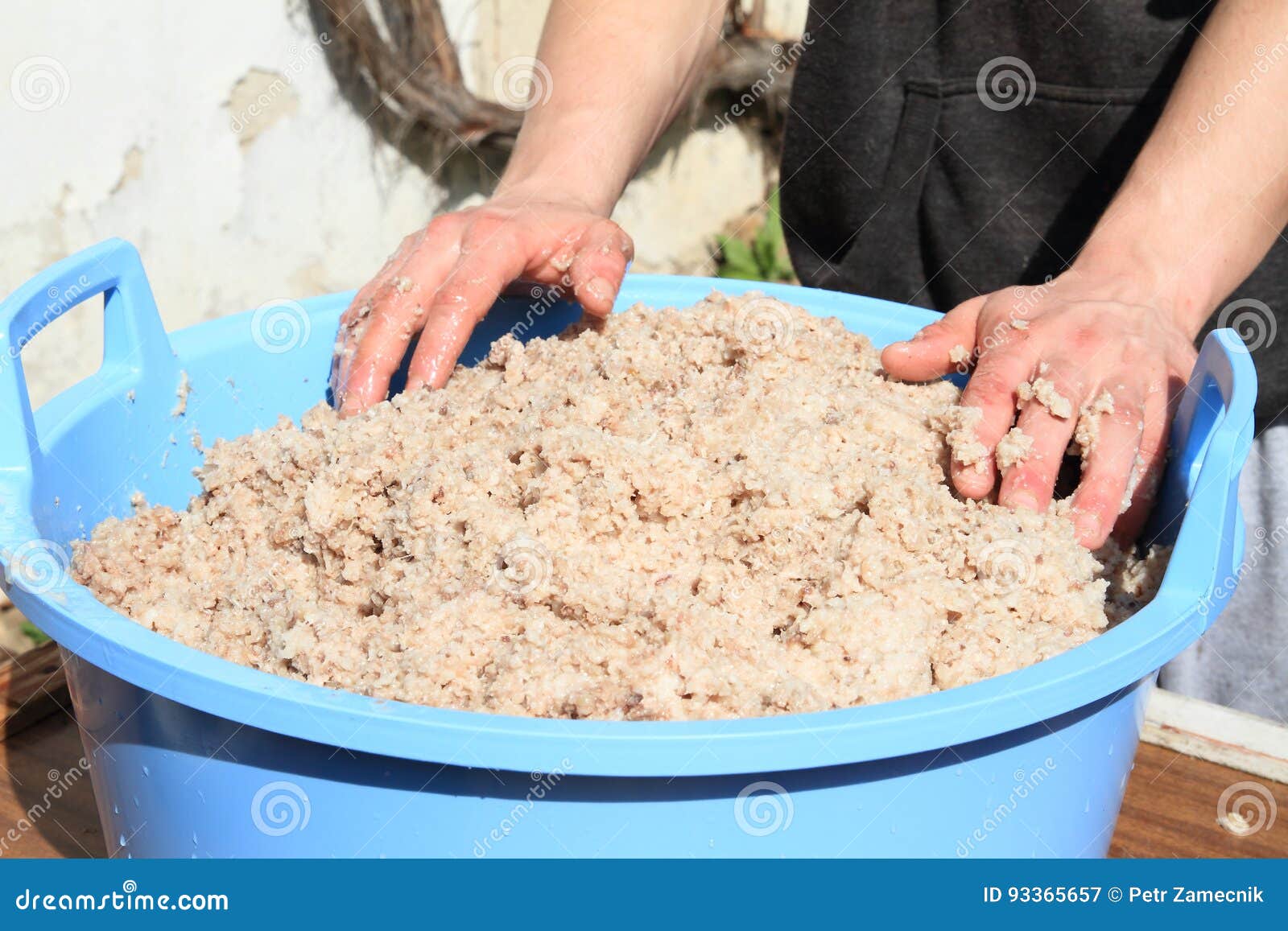 Tscheche-heilloser Durcheinander - Hasch Stockbild - Bild von ...