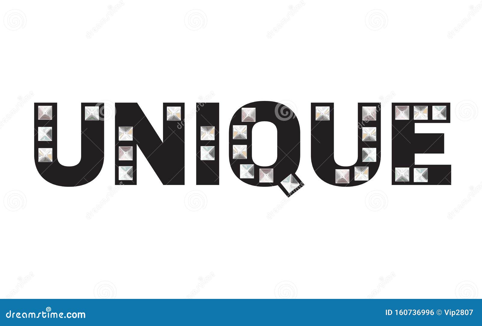 Tshirt Typography Slogan Unique With Triangular Metal Rivets. Vector ...