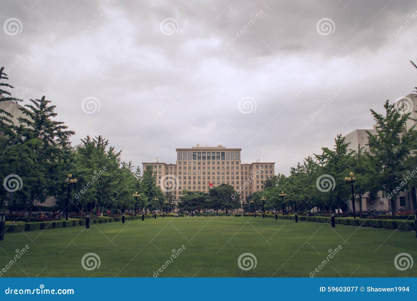 Tsinghua University editorial photography. Image of buildings - 59603077
