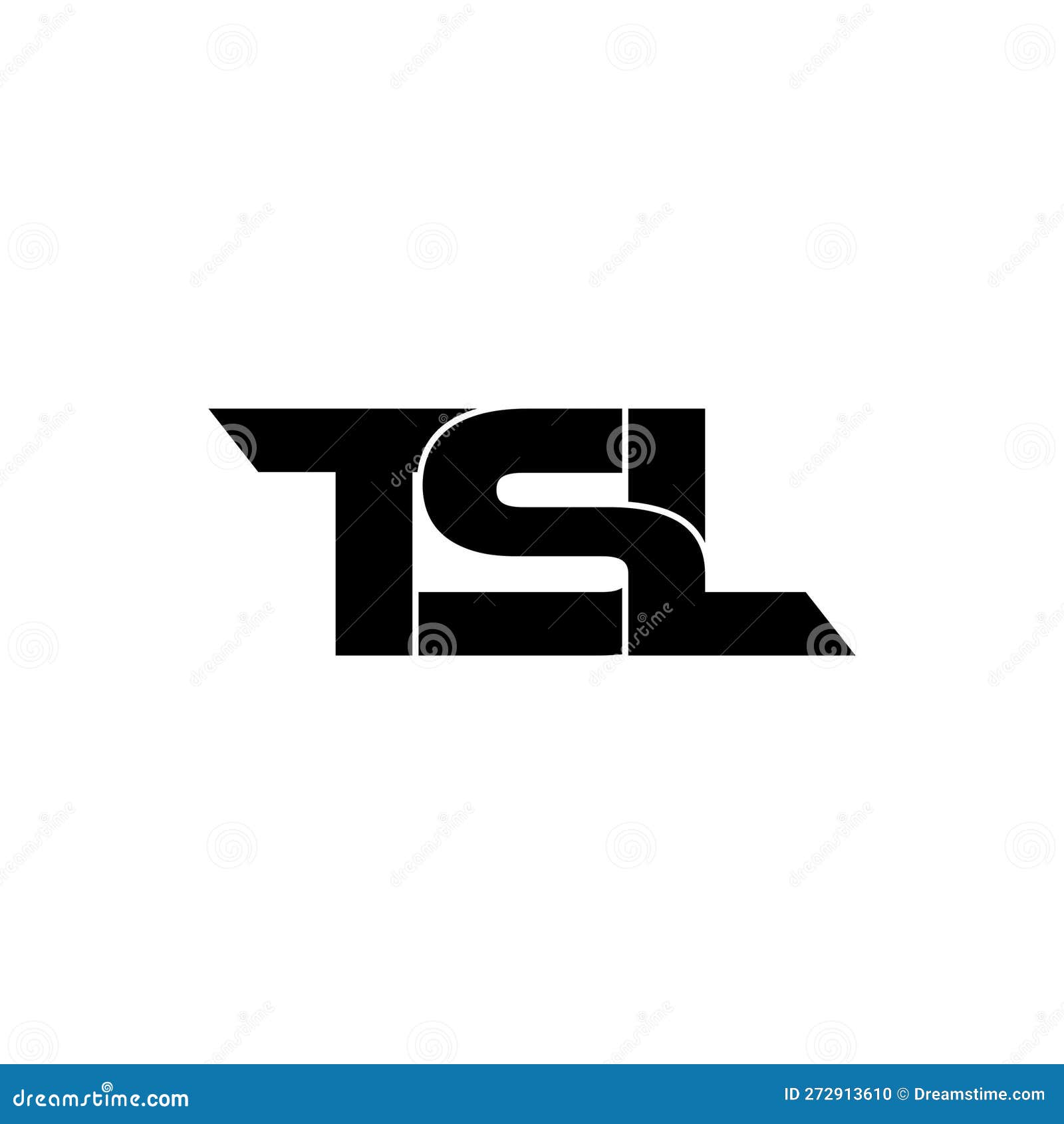 TSL Letter Monogram Logo Design Vector Stock Vector - Illustration of ...