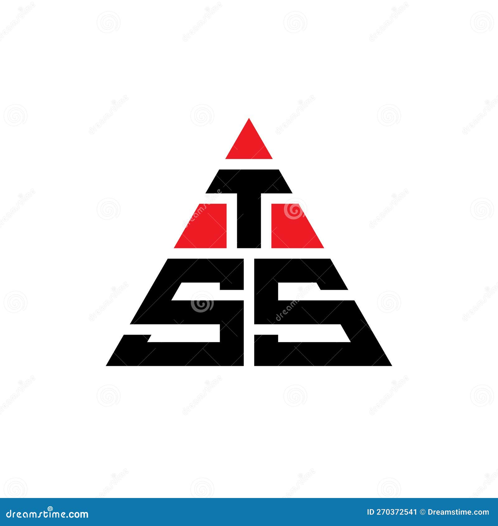 TSS Triangle Letter Logo Design with Triangle Shape. TSS Triangle Logo ...