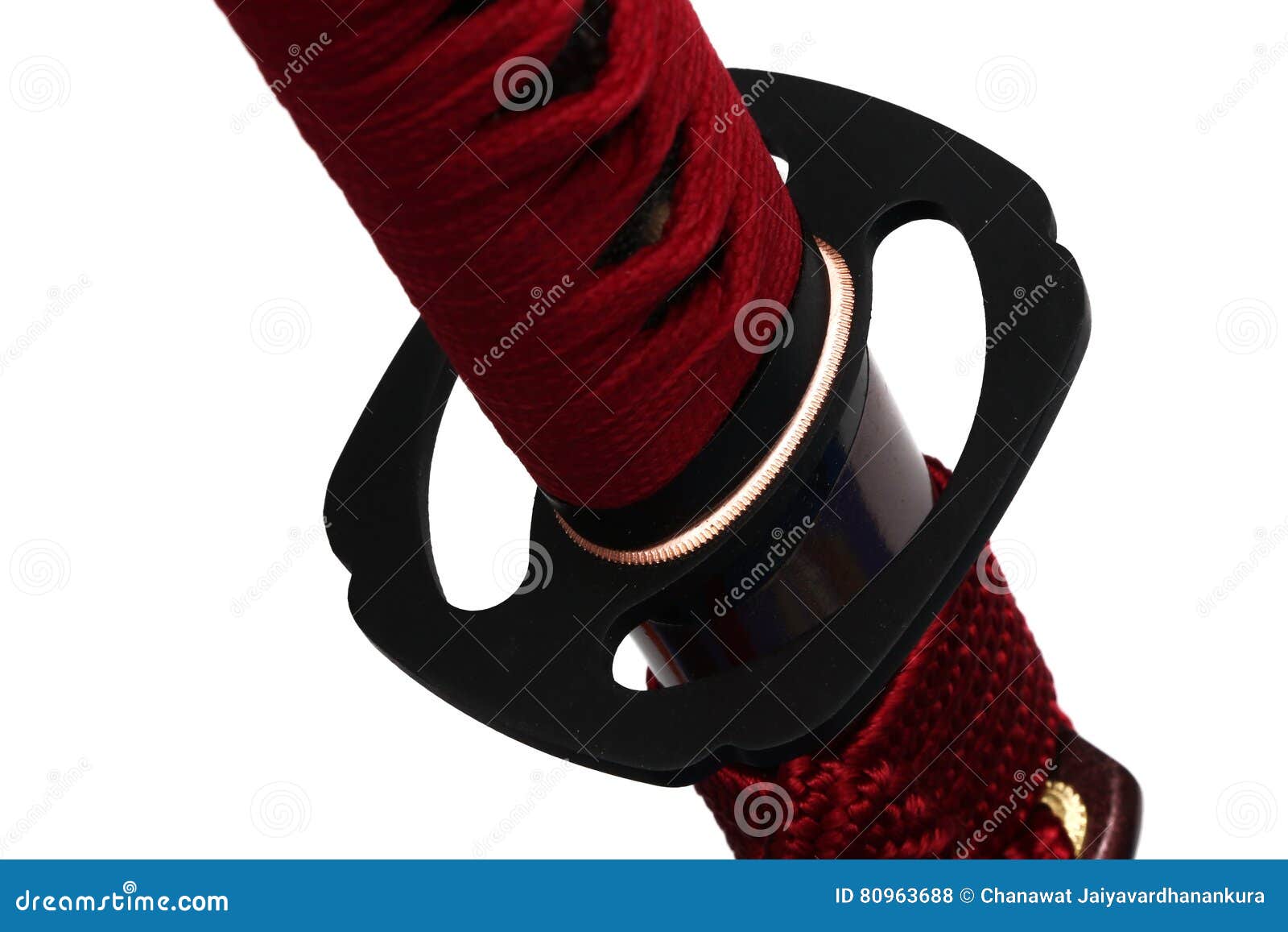 Tsuba : Hand Guard of Japanese Sword Stock Photo - Image of samurai ...