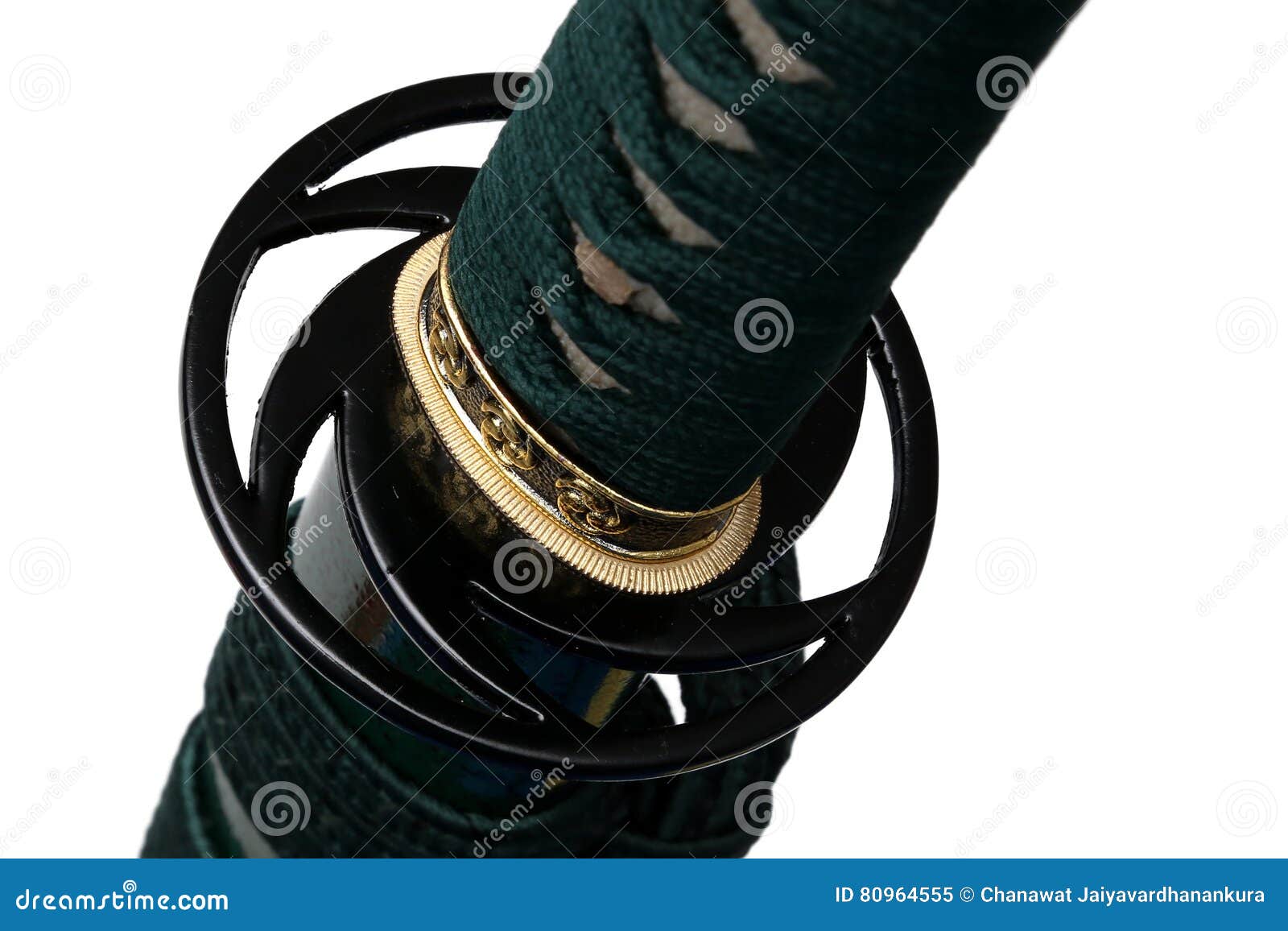Tsuba : Hand Guard of Japanese Sword Stock Image - Image of asian ...
