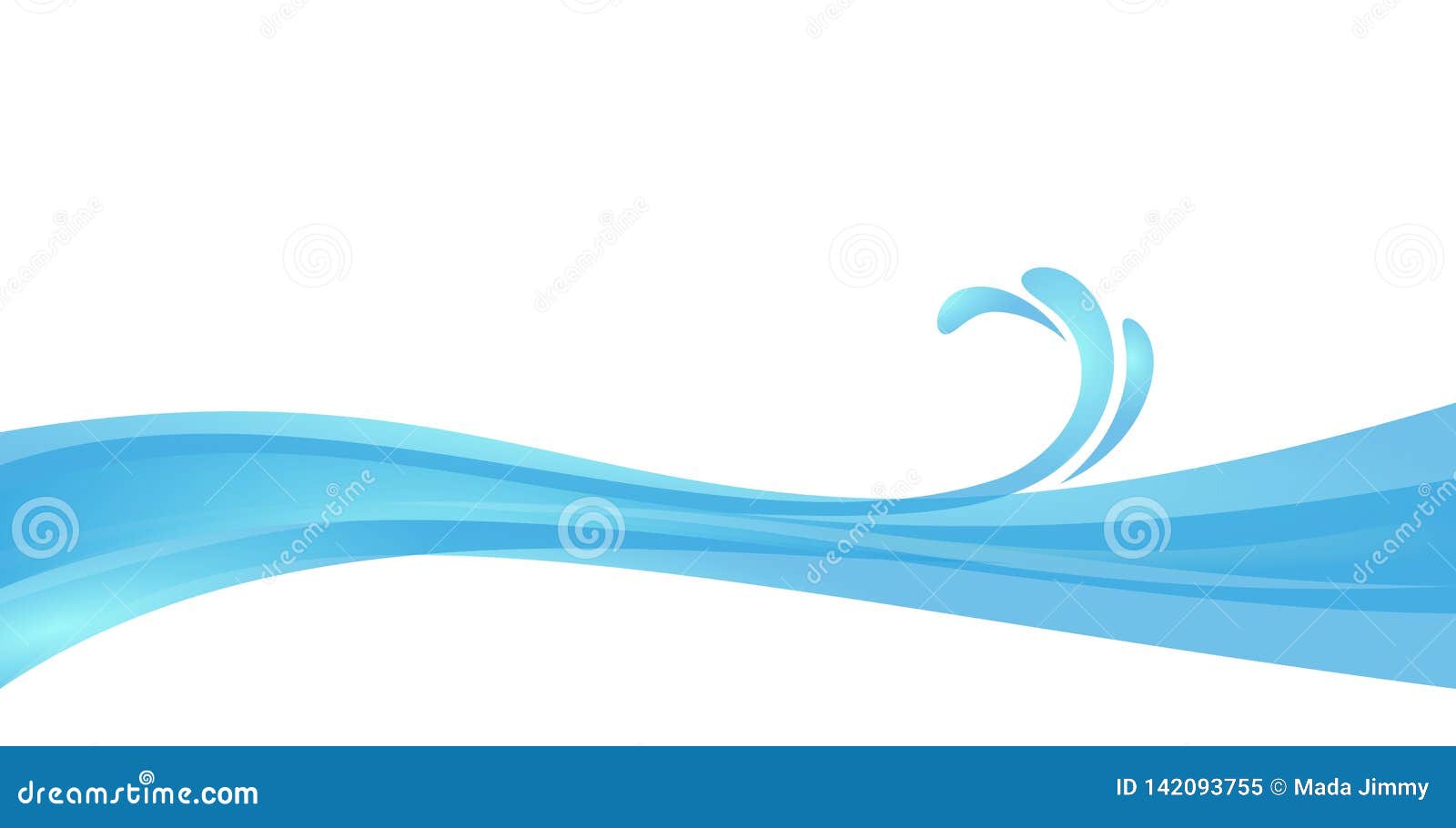Wave Splash Vector