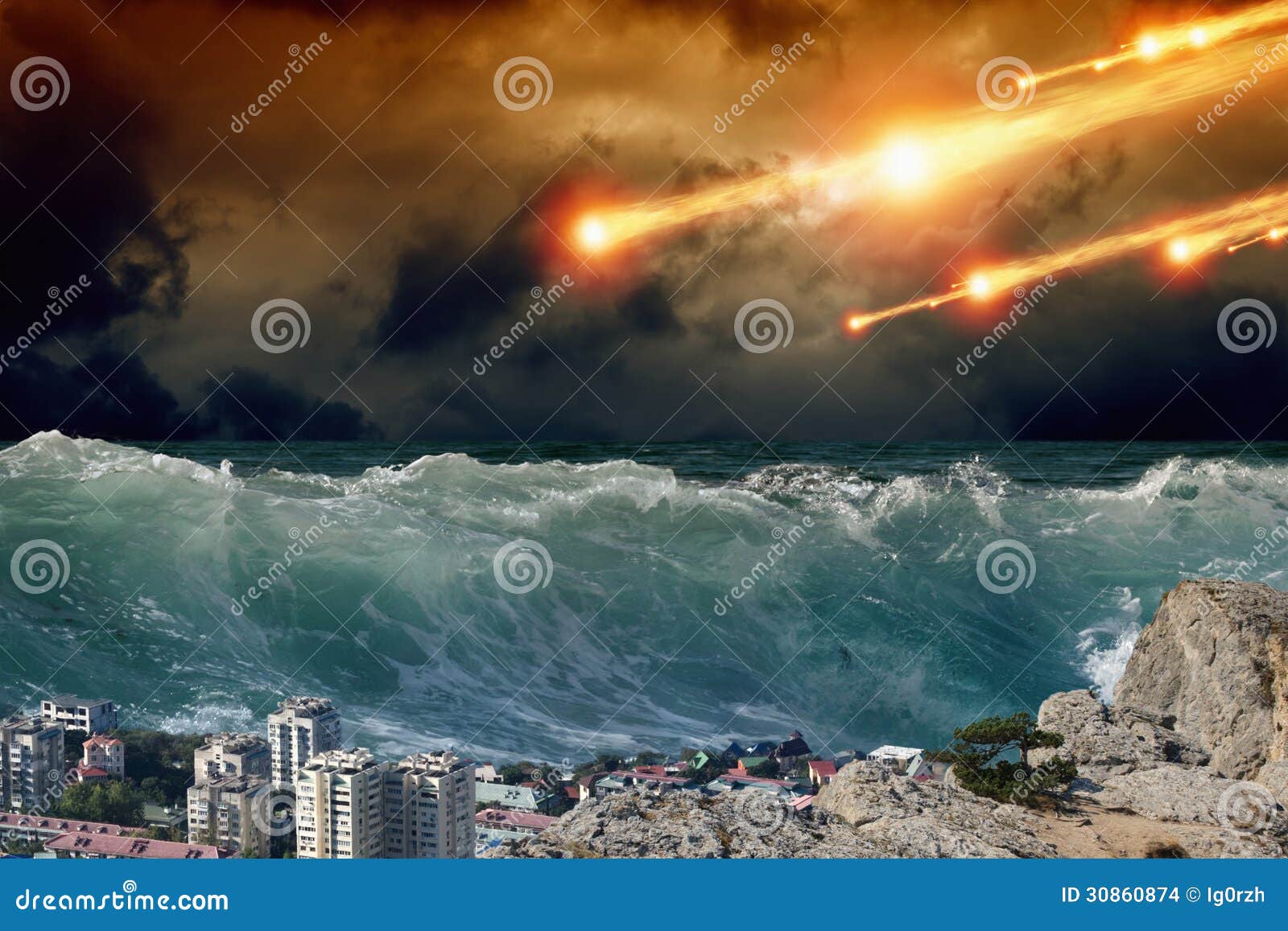 Impacto De Mega Asteroide