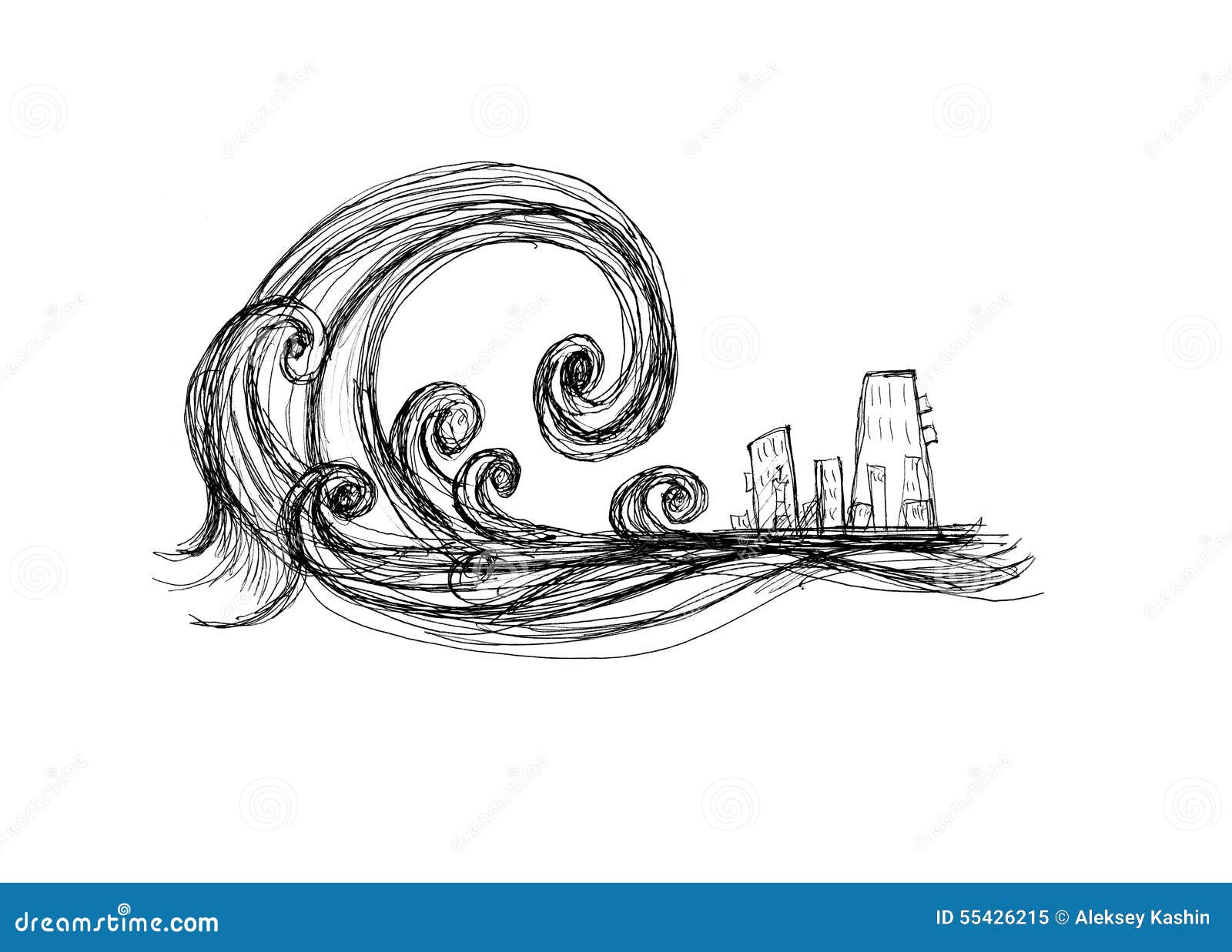 Tidal Wave Coloring Coloring Pages