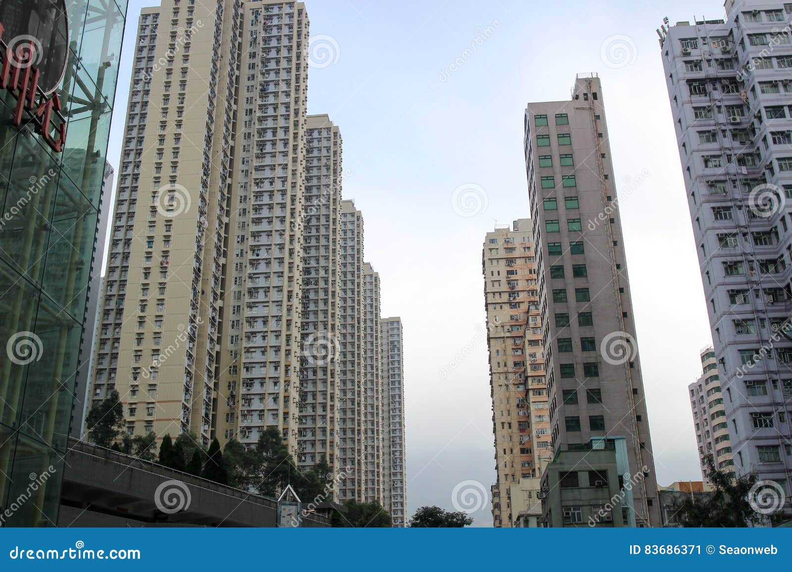 Tsz hong Estate at hk editorial photo. Image of hong - 83686371