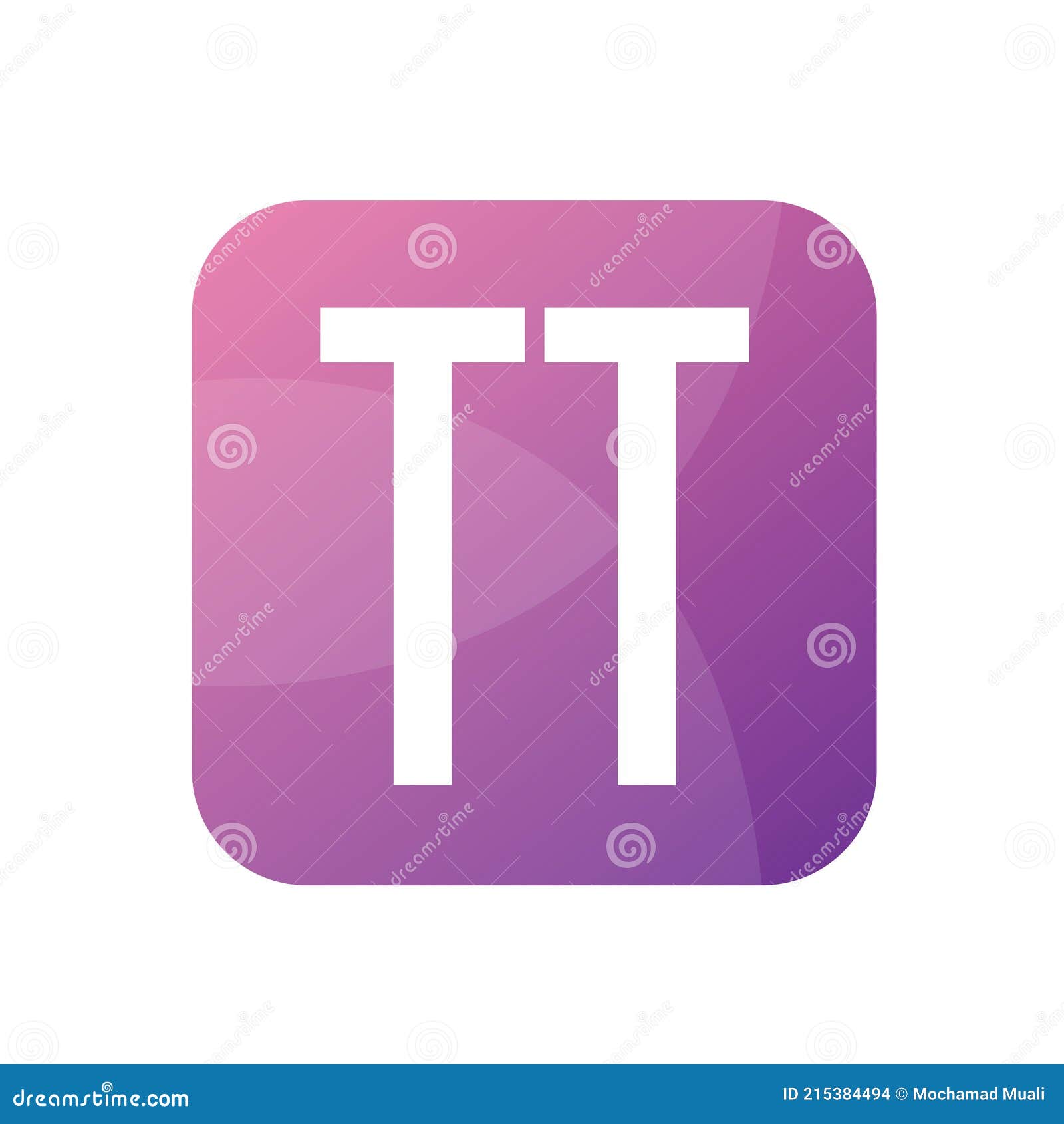 TT Letter Logo Design with Simple Style Stock Vector - Illustration of ...