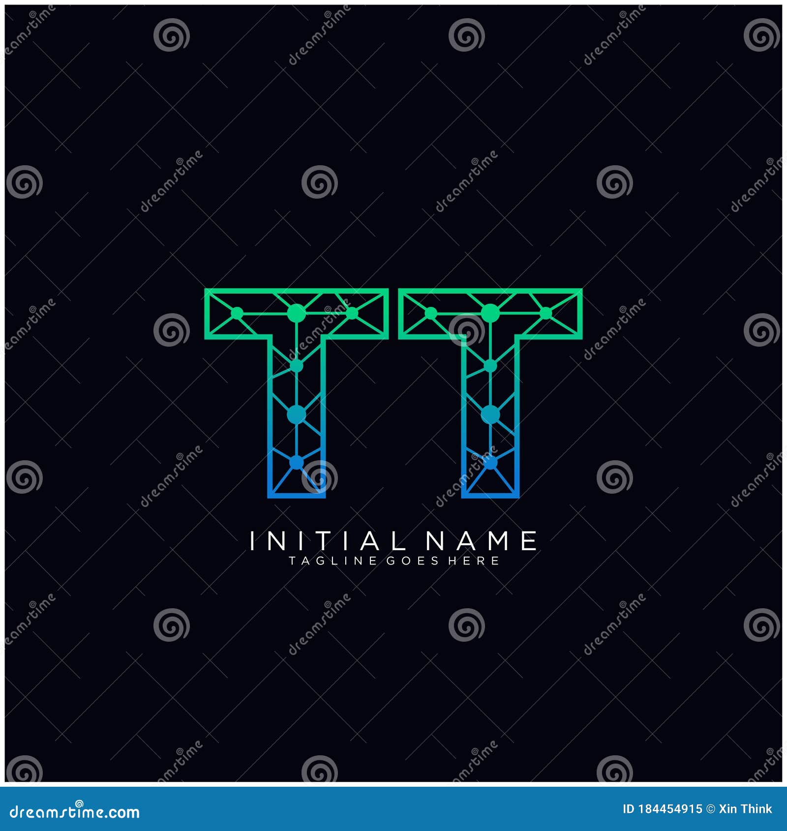 TT Letter Logo Icon Design Template Elements Stock Vector ...