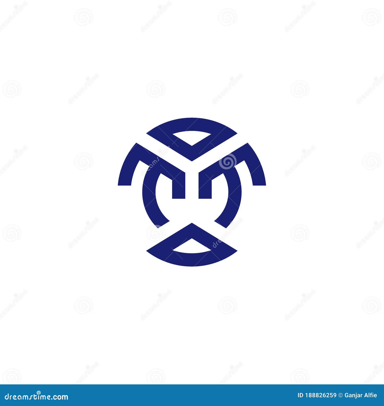 TT Monogram Logo with Abstract Shapes in Modern Style Stock Vector ...