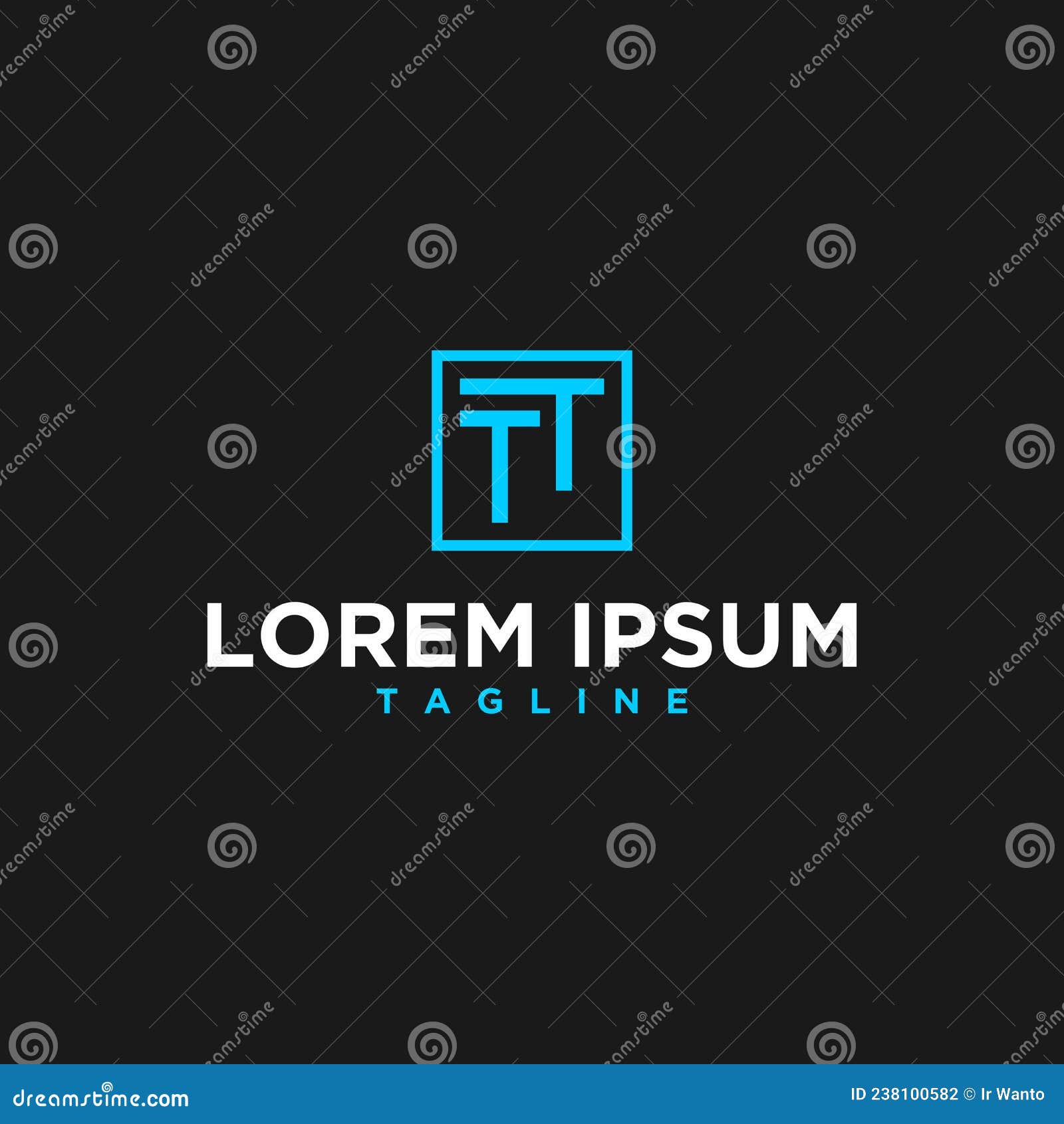 Tt Monogram Logo Design Inspiration Stock Vector - Illustration of ...