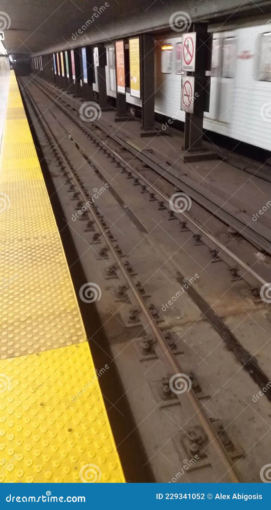 Ttc Subway Track in Toronto Ontario Canada Editorial Photography ...
