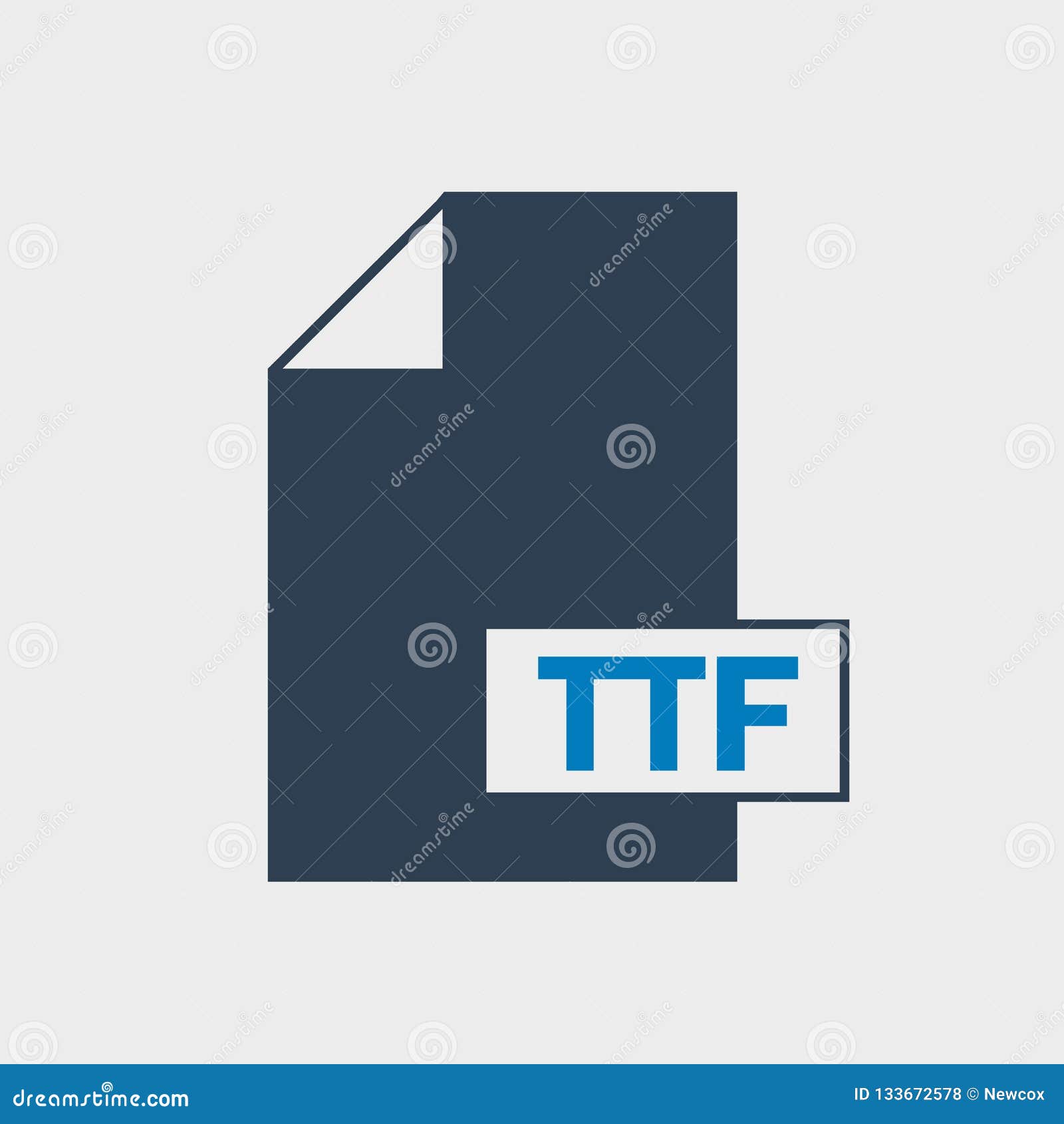 TTF File format Icon stock vector. Illustration of isolated - 133672578 TTF File format Icon stock vector. Illustration of isolated - 133672578