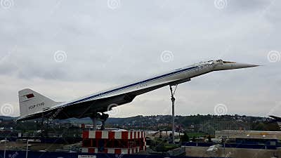 TU-144 in Auto & Technic Museum Sinsheim Editorial Photo - Image of ...