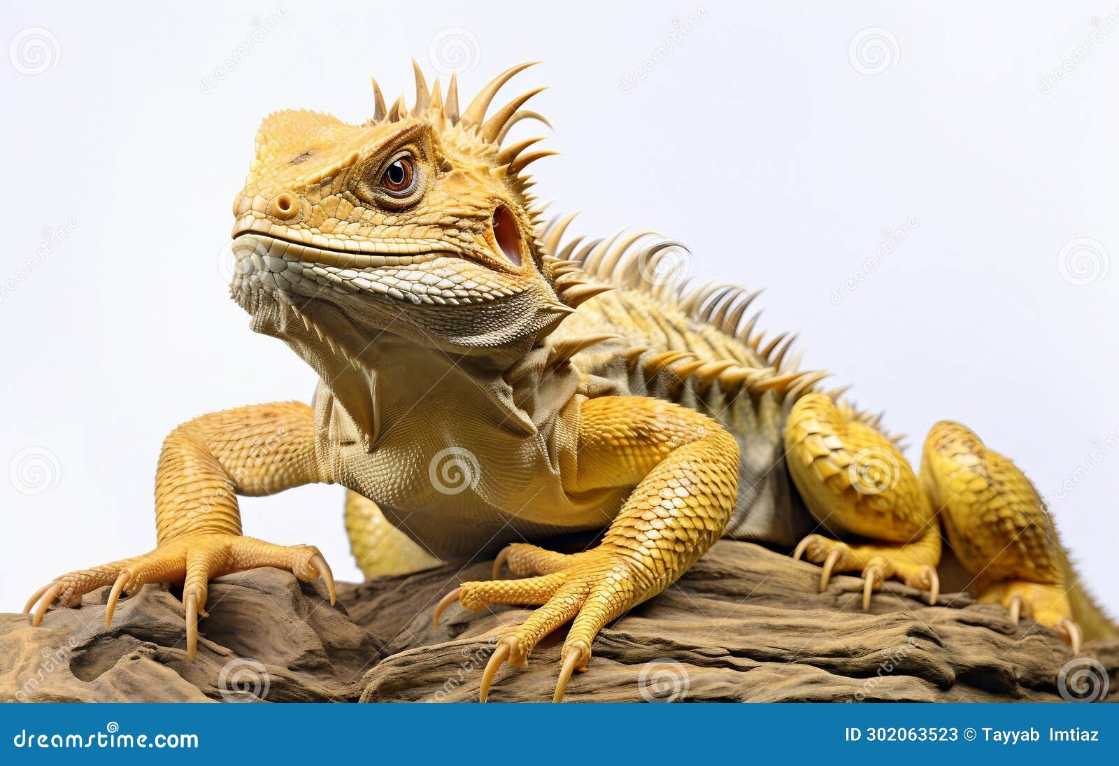 Tuatara Isolated on a Transparent Background. Stock Illustration ...