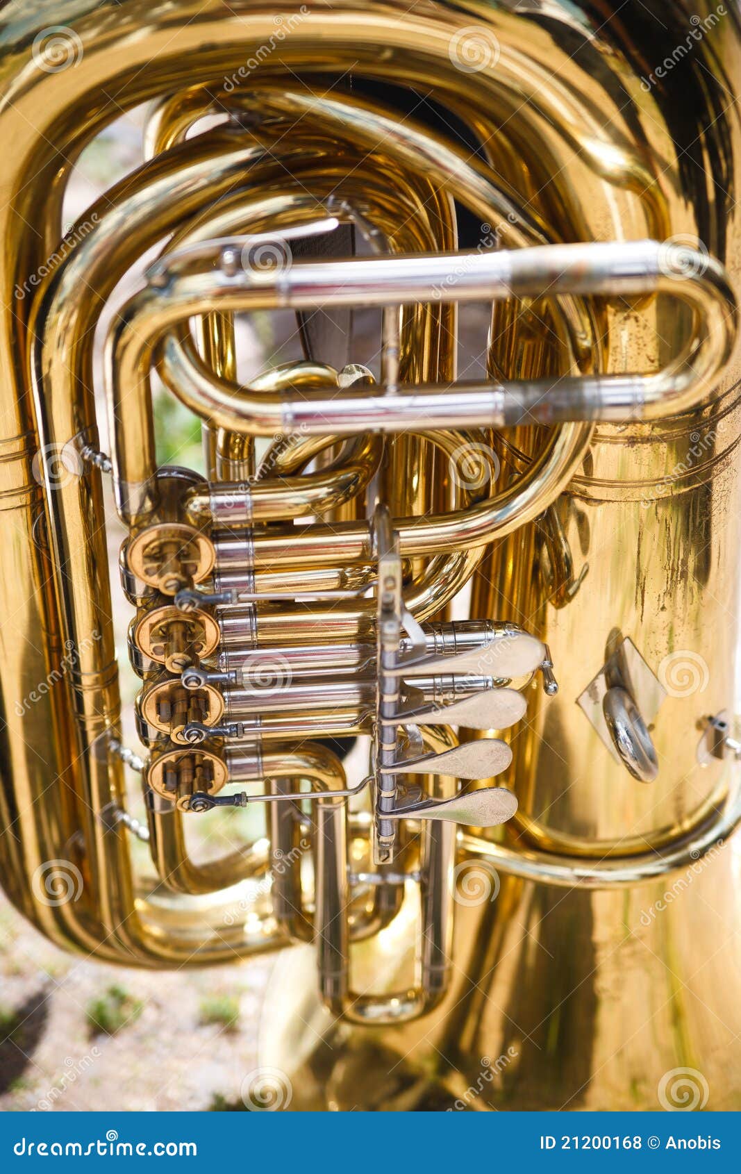 Tuba stock photo. Image of blowing, show, blare, instrument - 21200168