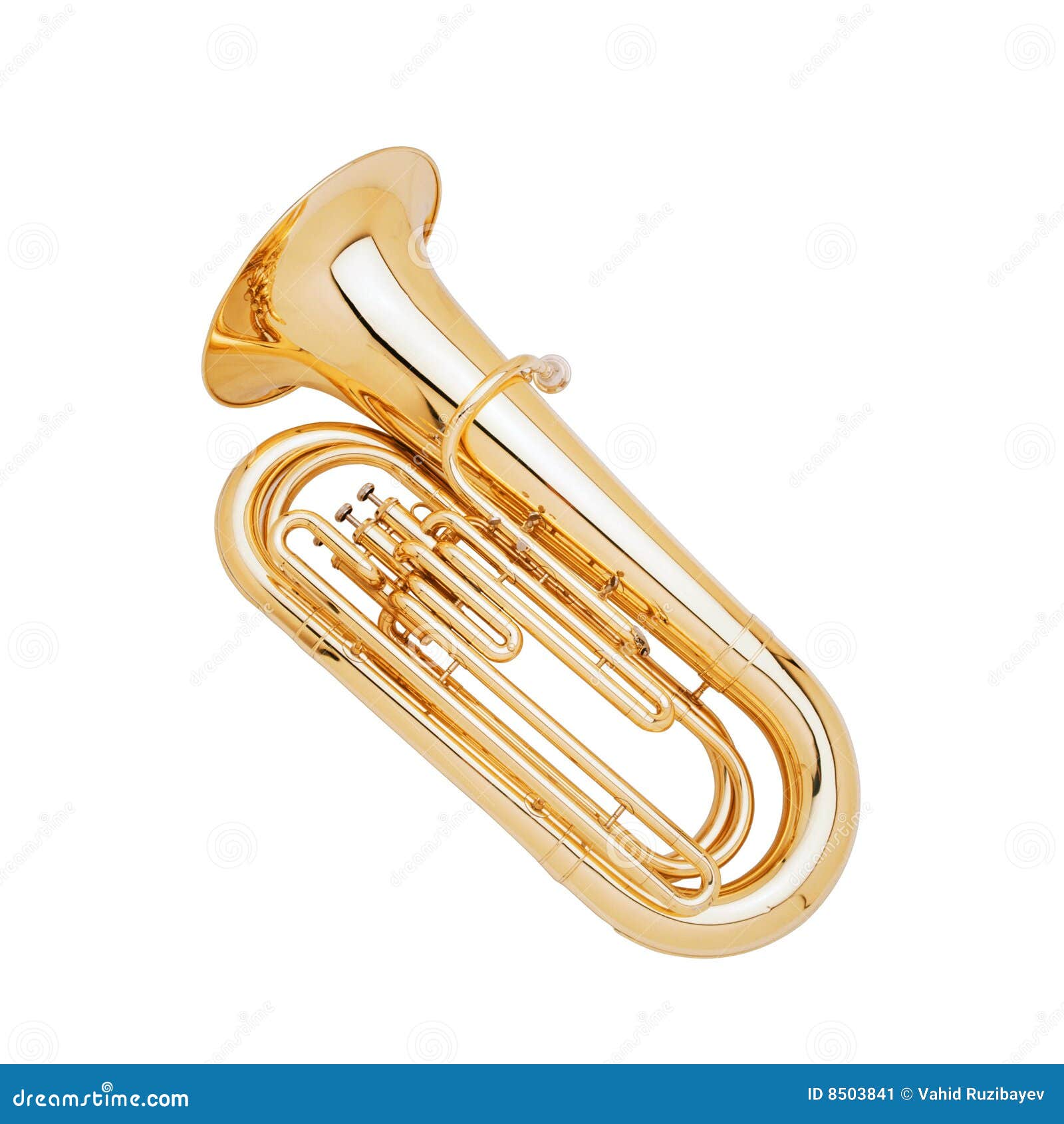 Tuba stock image. Image of isolated, musical, orchestra - 8503841
