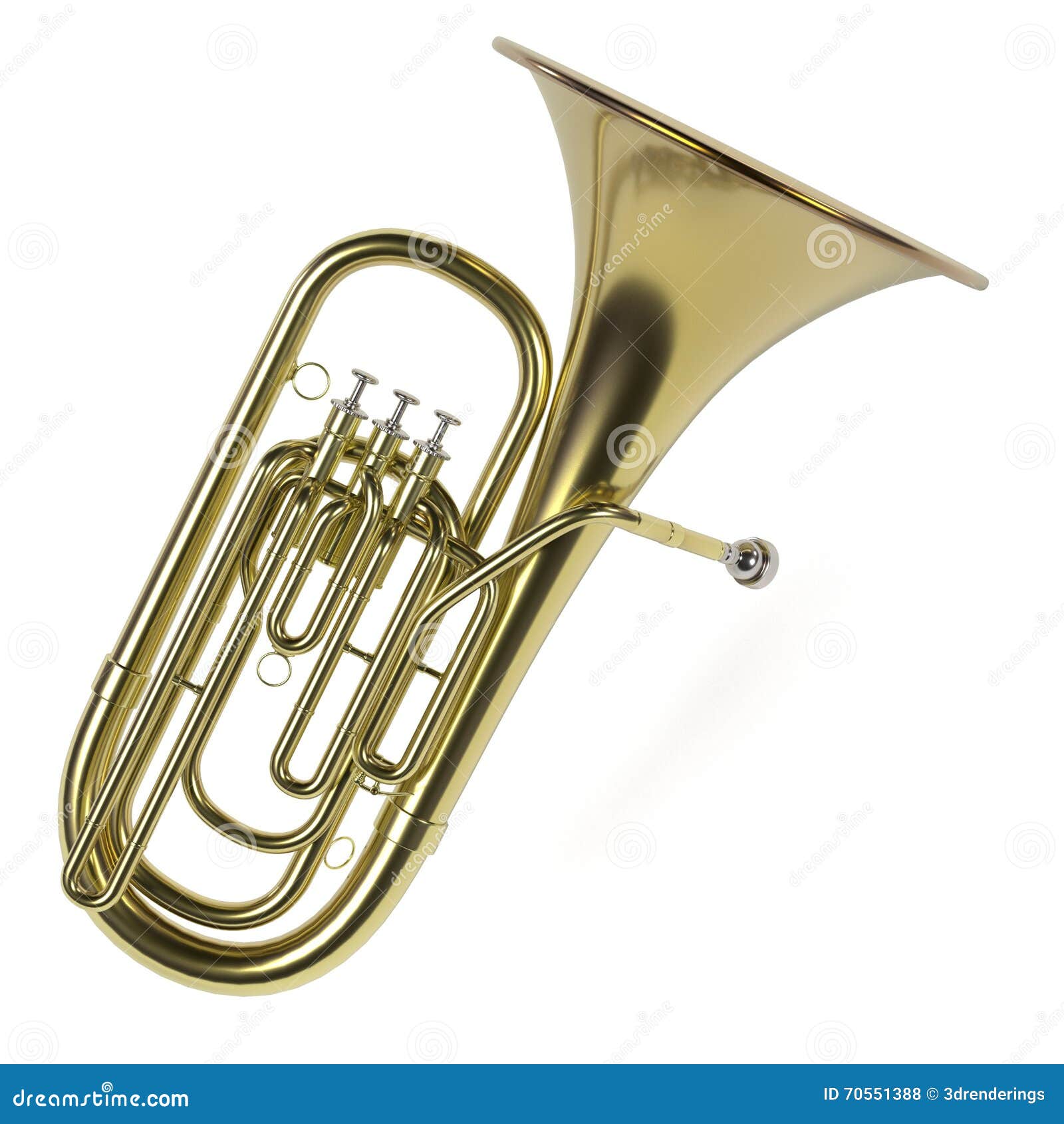 Tuba musical instrument stock illustration. Illustration of ensemble ...