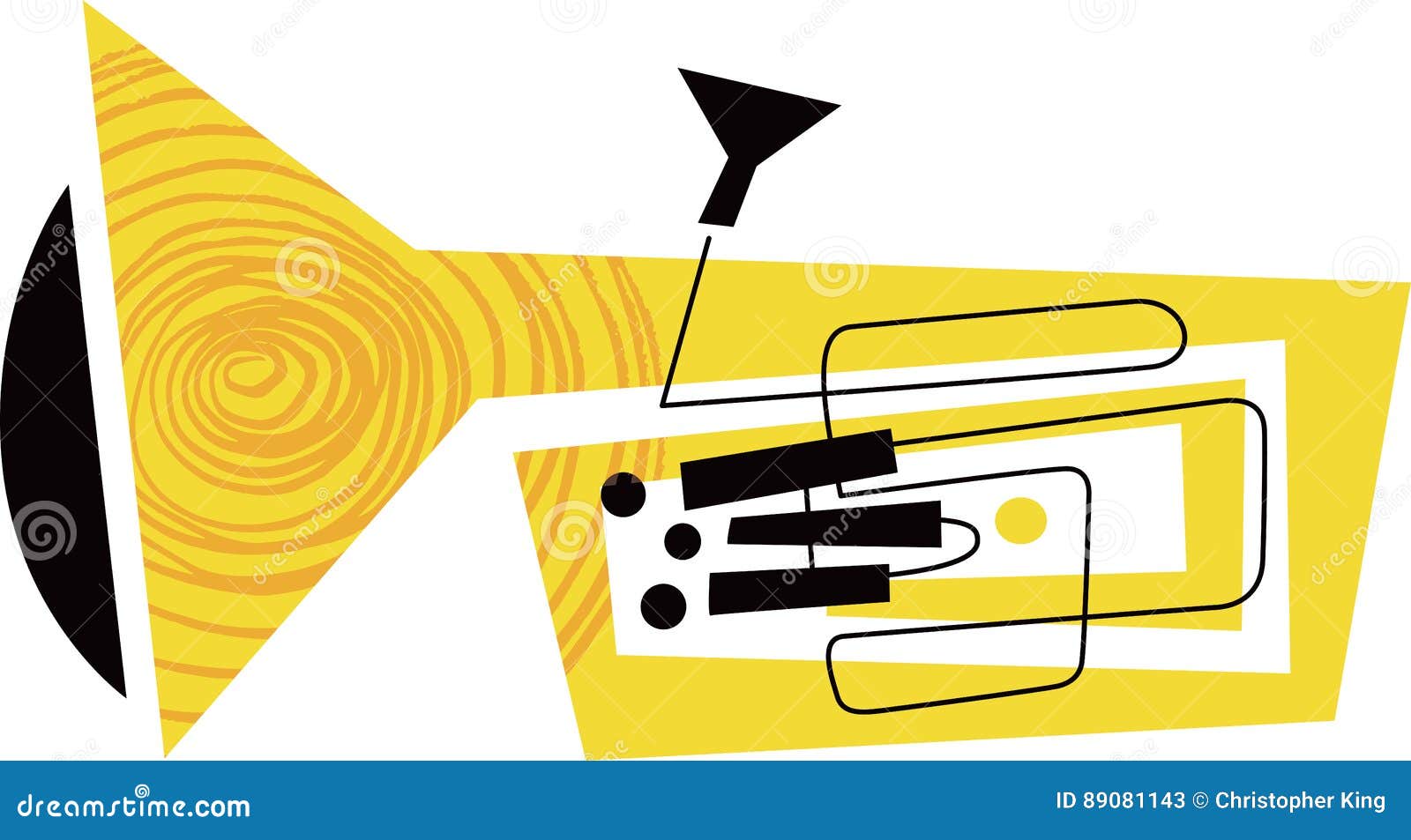 Tuba Musical Instrument stock vector. Illustration of musician - 89081143