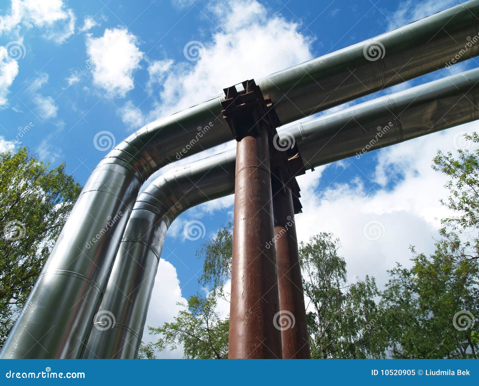 Tube stock image. Image of pipeline, industry, frame - 10520905