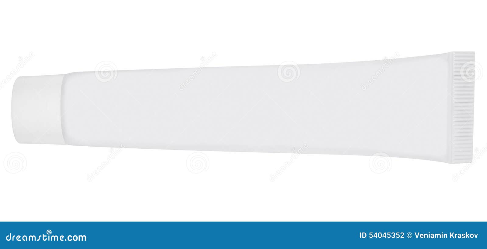 Tube of cream isolated stock photo. Image of clipping - 54045352