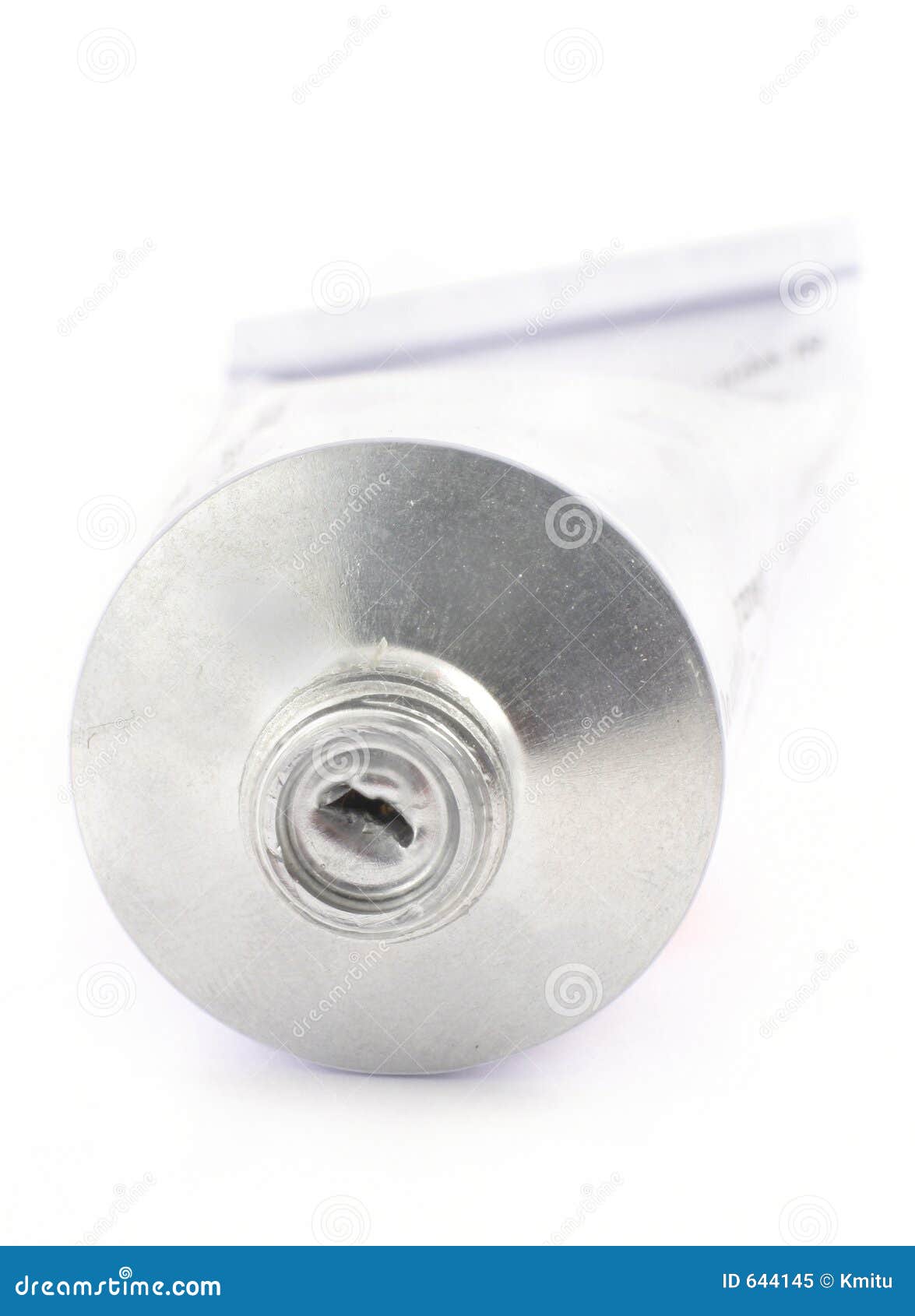 Tube of cream profile stock image. Image of macro, drug - 644145