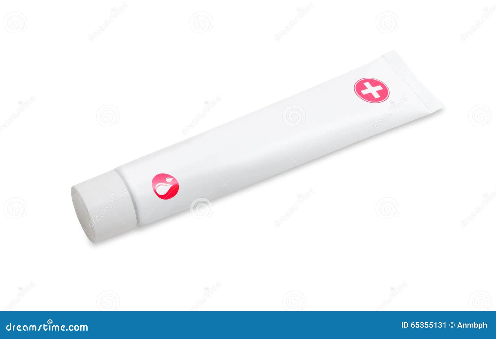 Tube of Cream for Skin Care on a Light Background Stock Image - Image ...