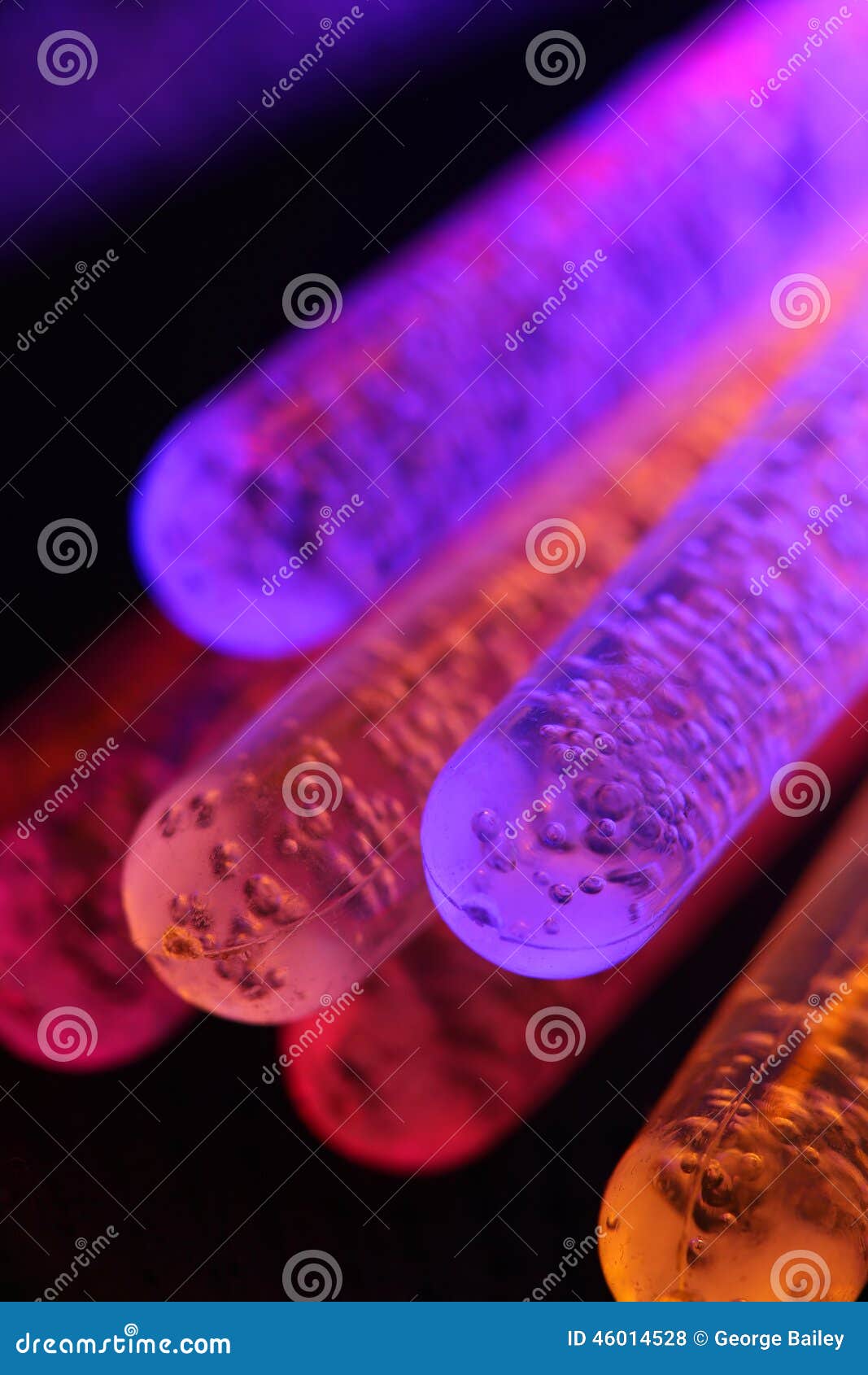 Tube lights stock photo. Image of objects, vertical, bubbles - 46014528