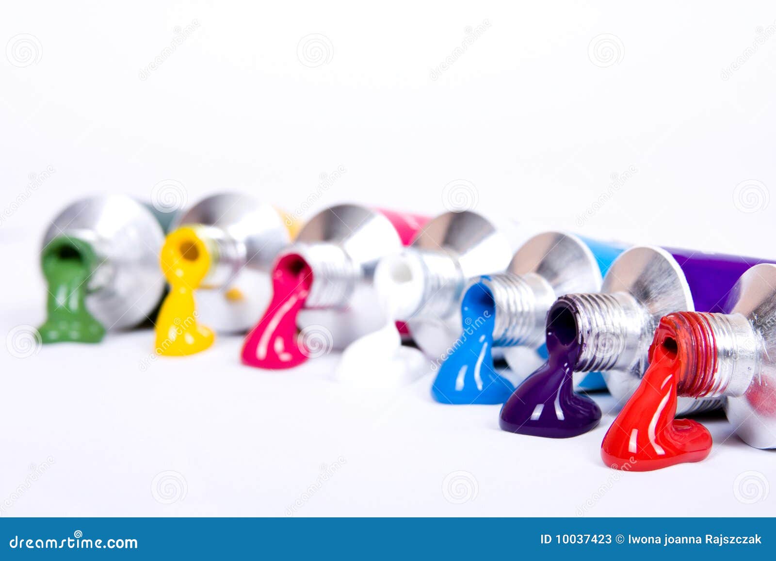 Tube of paint stock image. Image of pattern, hobby, abstract - 10037423