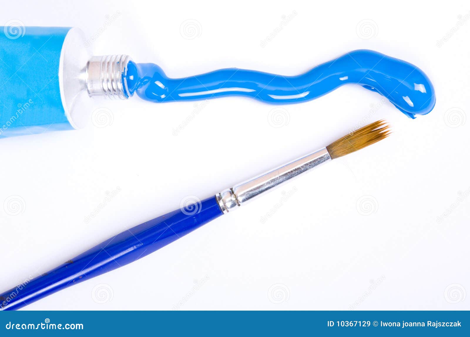 Tube of paint stock image. Image of background, paint - 10367129