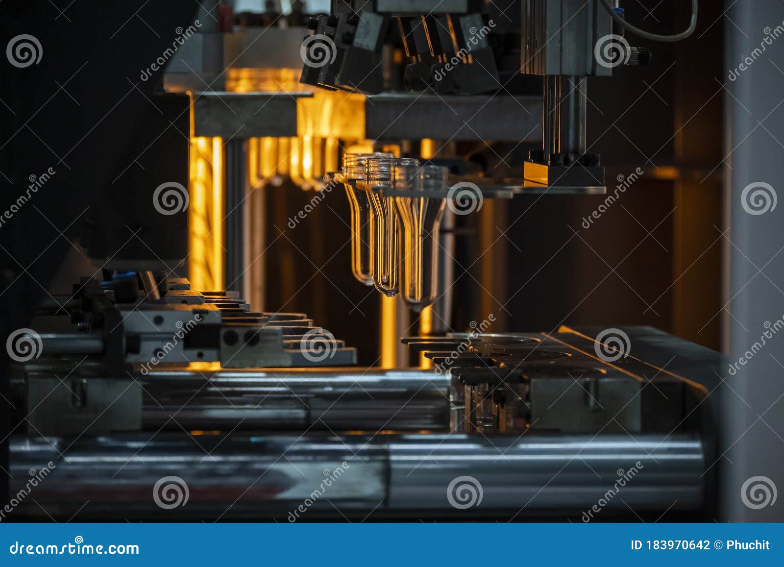 The Tube Preform Shape of Bottles Preheat Process on the Production ...