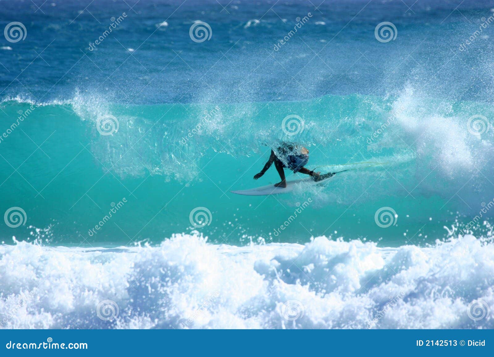 Tube ride 4 stock image. Image of ocean, wave, speed, surfing - 2142513