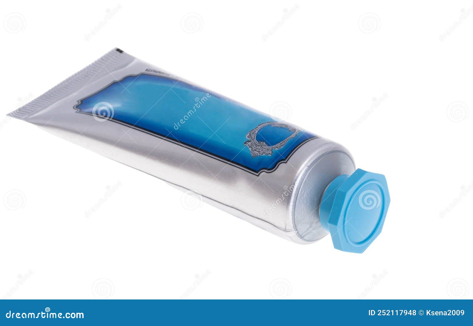 Tube of Toothpaste Isolated Stock Photo - Image of oral, dental: 252117948