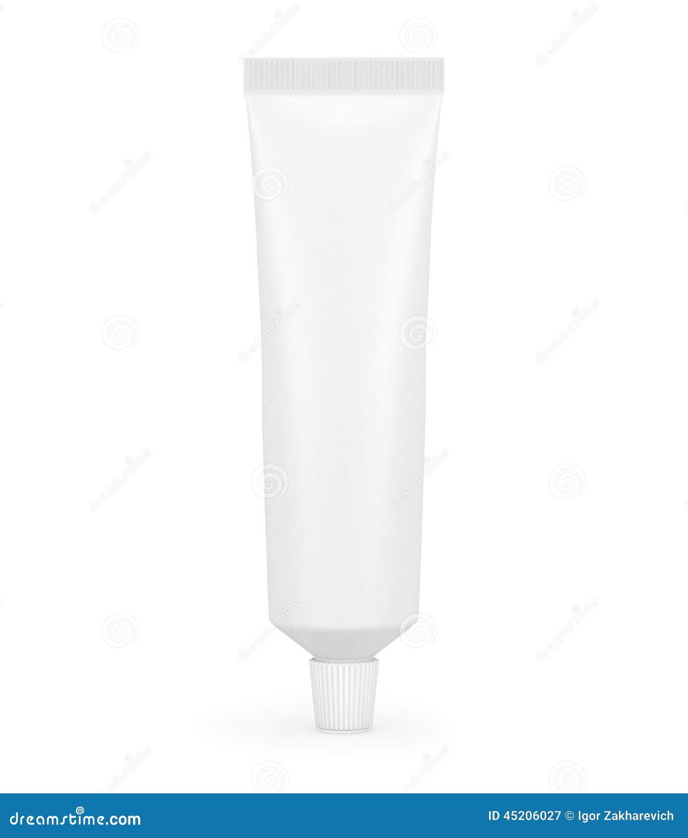 Tube of Toothpaste stock image. Image of lotion, isolated - 45206027