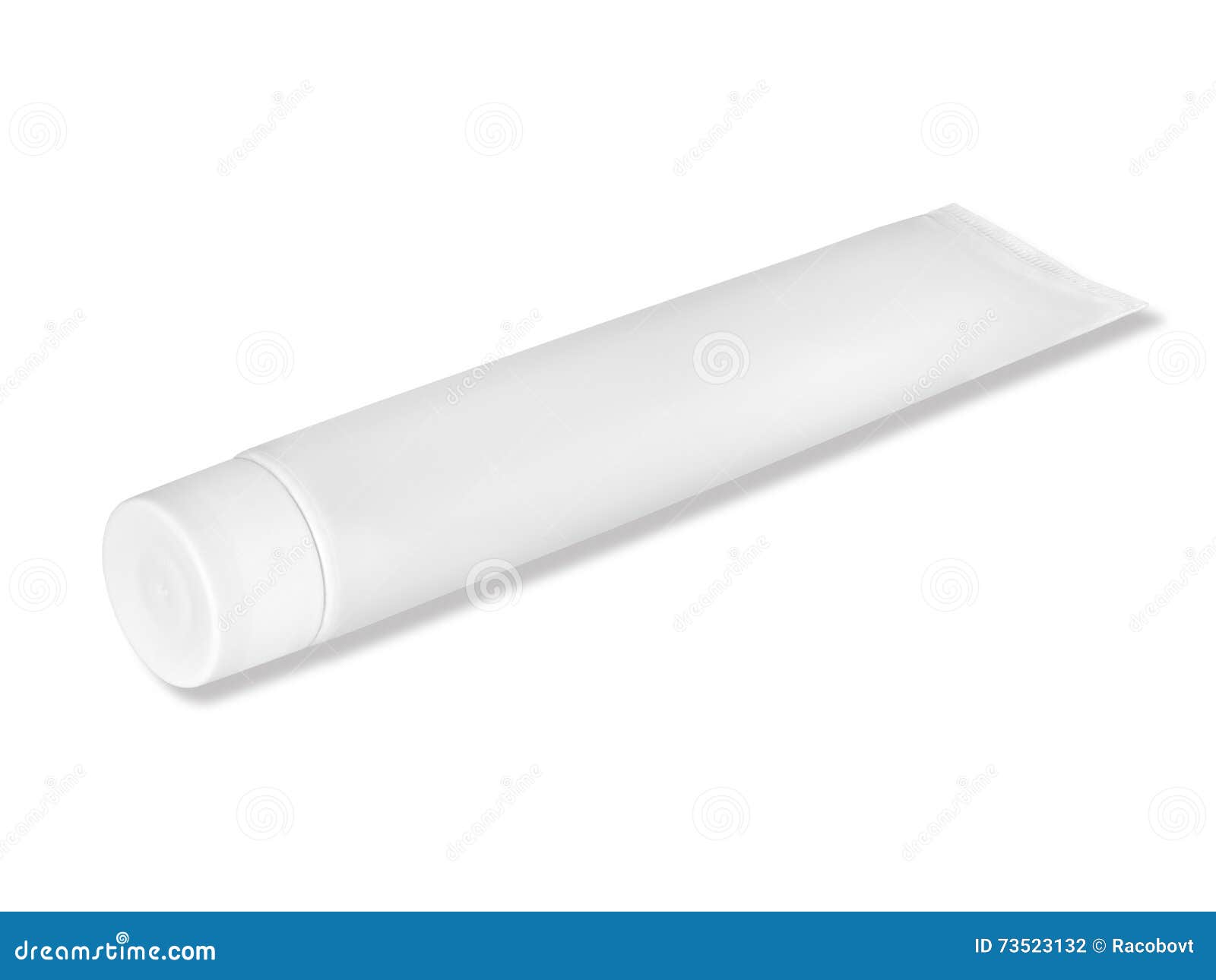 Tube of white color stock photo. Image of cosmetics, cream - 73523132