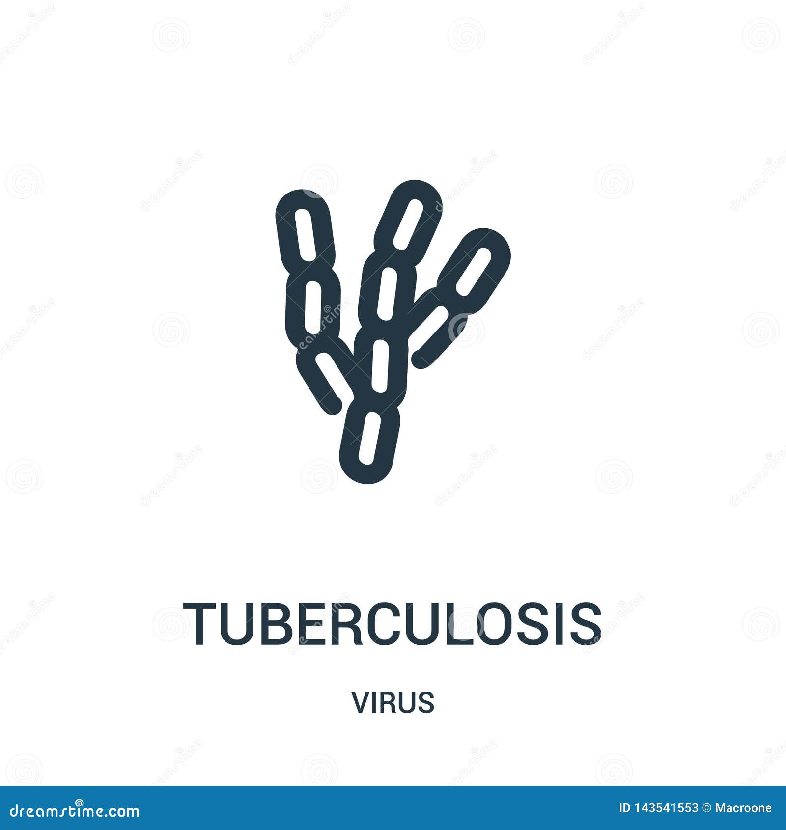 Tuberculosis Icon. Trendy Flat Vector Tuberculosis Icon On White | CartoonDealer.com #130335378