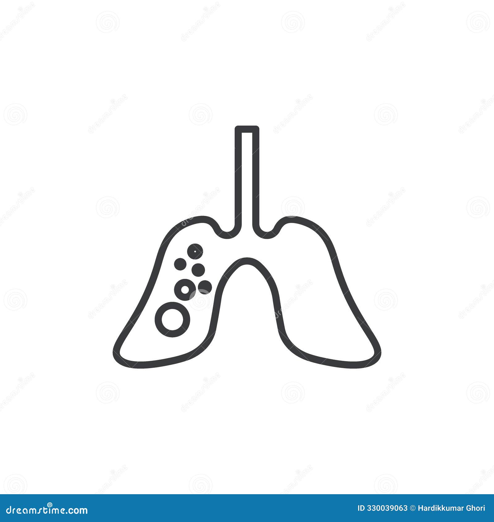 Tuberculosis TB Icon Vector Set on White Background Stock Vector ...