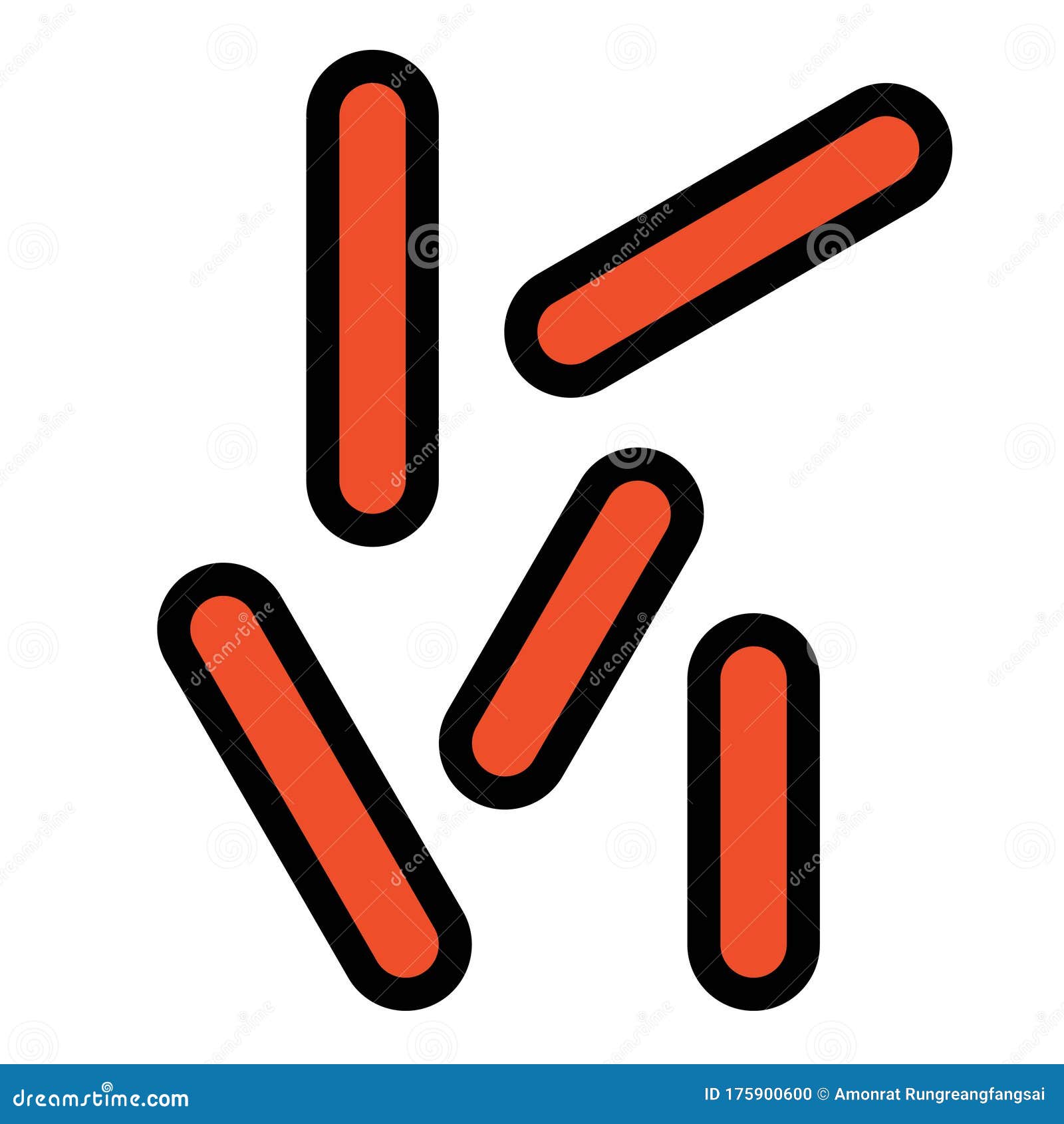 Tuberculosis Virus Vector Illustration, Filled Style Icon Stock Vector ...