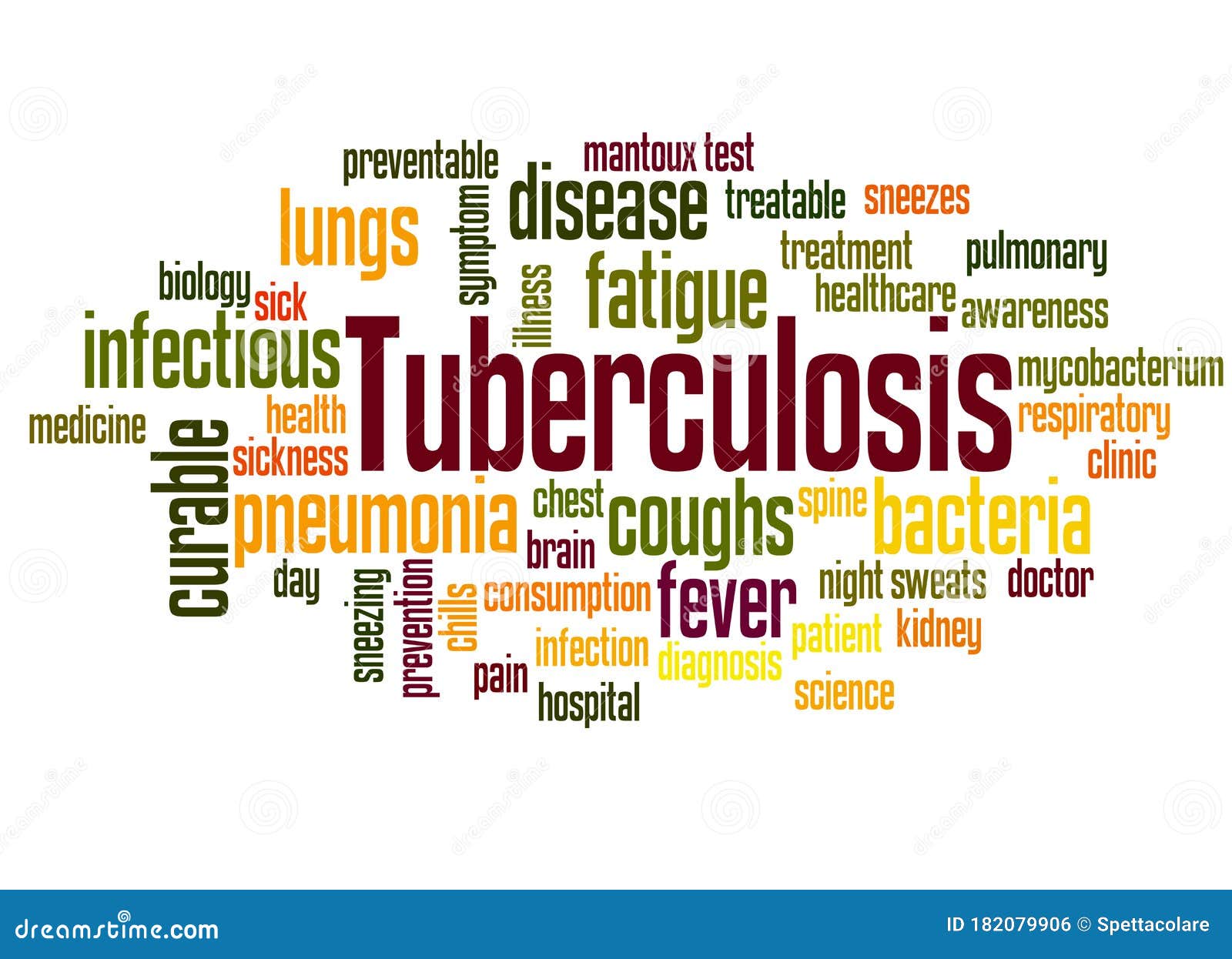 Tuberculosis Word Hand Sphere Cloud Concept Royalty-Free Stock Photo ...