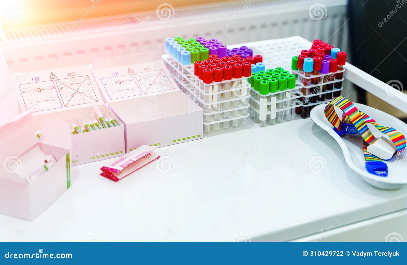 Tubes for Analysis in the Laboratory of Hematology. Special Equipment ...