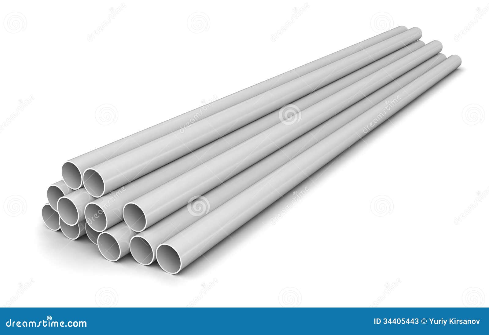 Tubes (clipping Path Included) Stock Illustration - Illustration of ...