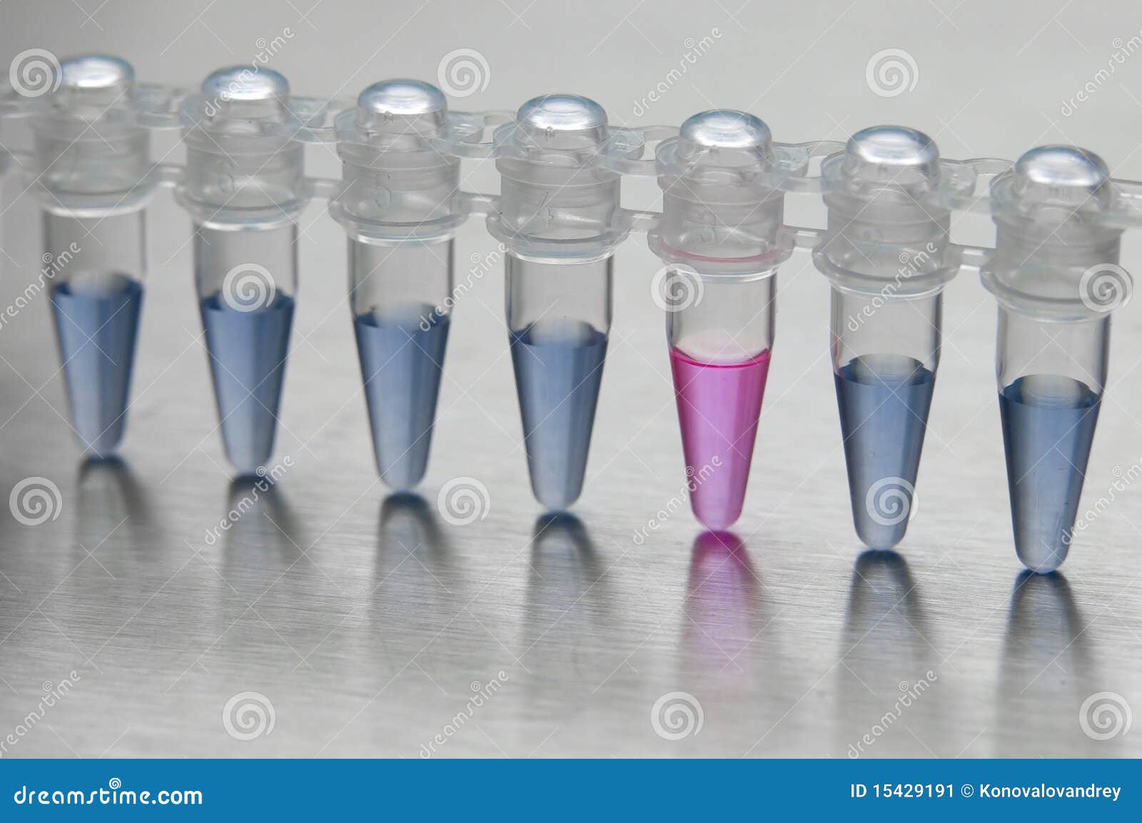 Tubes with colored liquids stock image. Image of macro - 15429191
