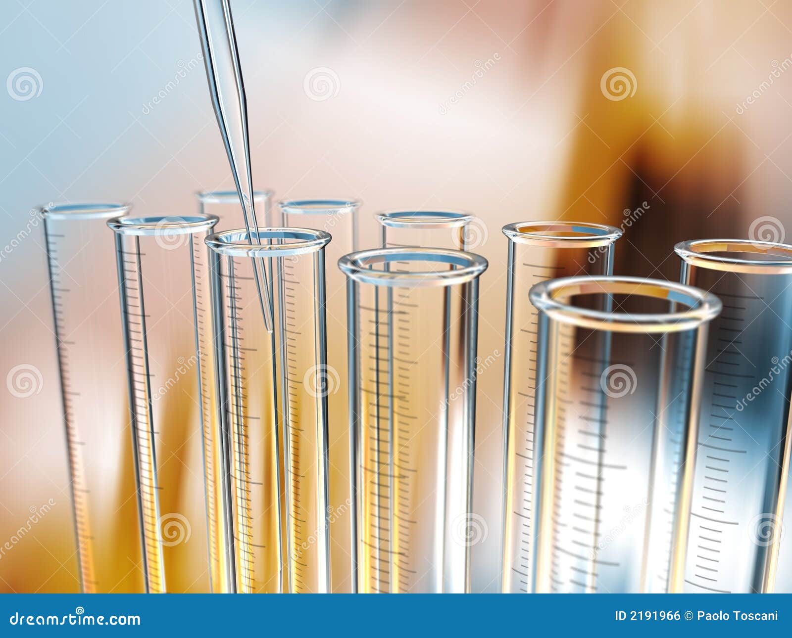 Tubes à Essai D'analyse Image libre de droits - Image: 2191966
